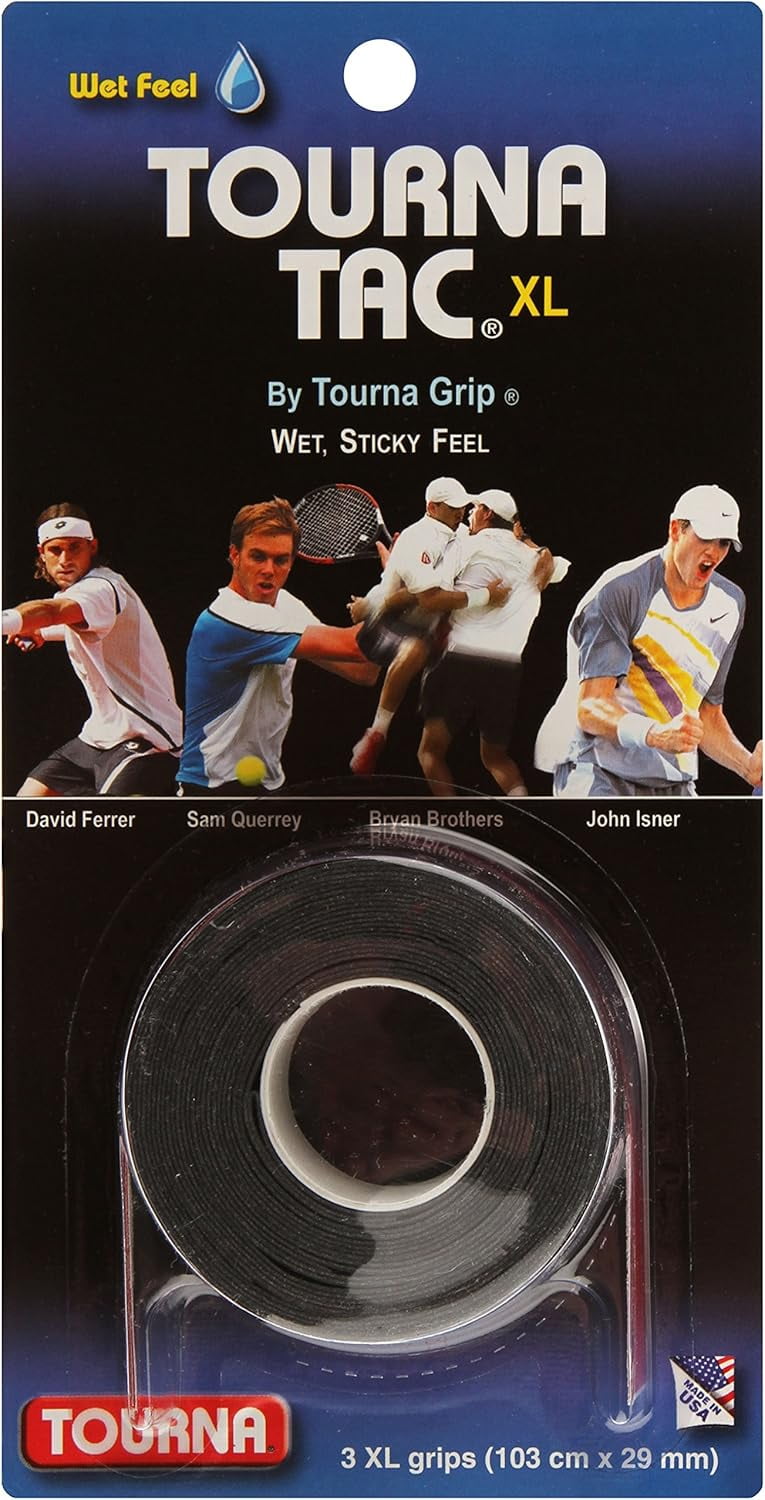 Tourna Tac Tacky Feel Tennis Grip (3 Grips) - Walmart.com