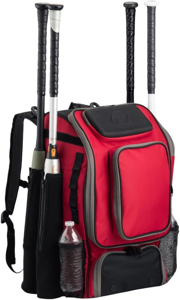 Tournament Backpack Baseball Bag for Adult and Youth, Large Capacity ...