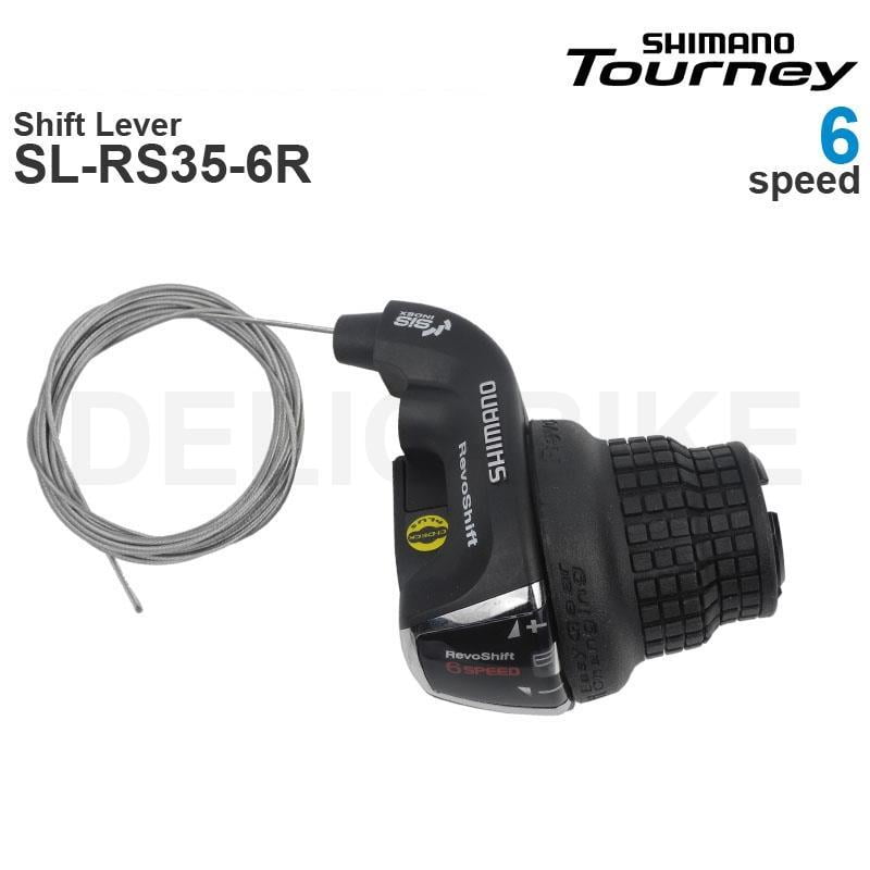 Tourney 3x6/7 Speed Shifters SL-RS35 REVOSHIFT Shift Lever 3×6s 3×7s 6v ...