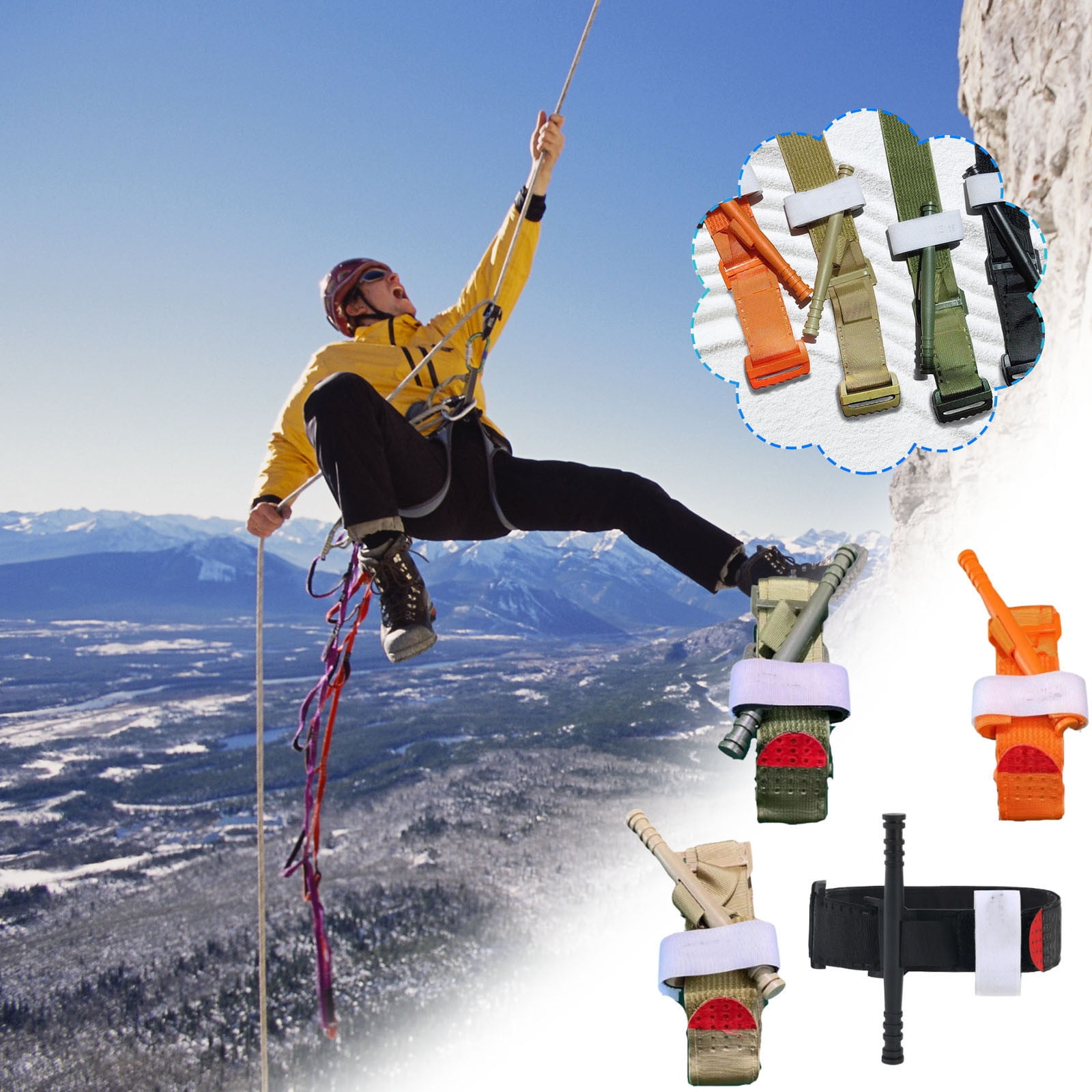 Tourniquet with Rotary Pressure Clearance, Protable Emergency ...