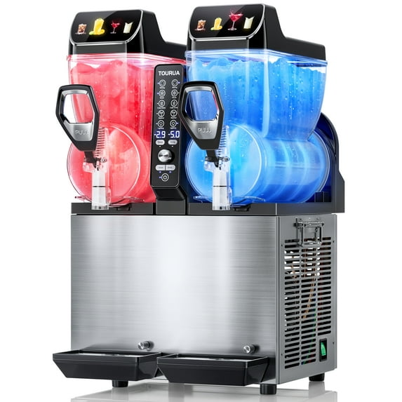 Tourua Commercial Slushie Machine, Margarita Daiquiri Wine Frappe Slush ...