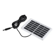 Portable 5W 6V Polycrystalline Solar Panel With Plastic Frame And Dc ...