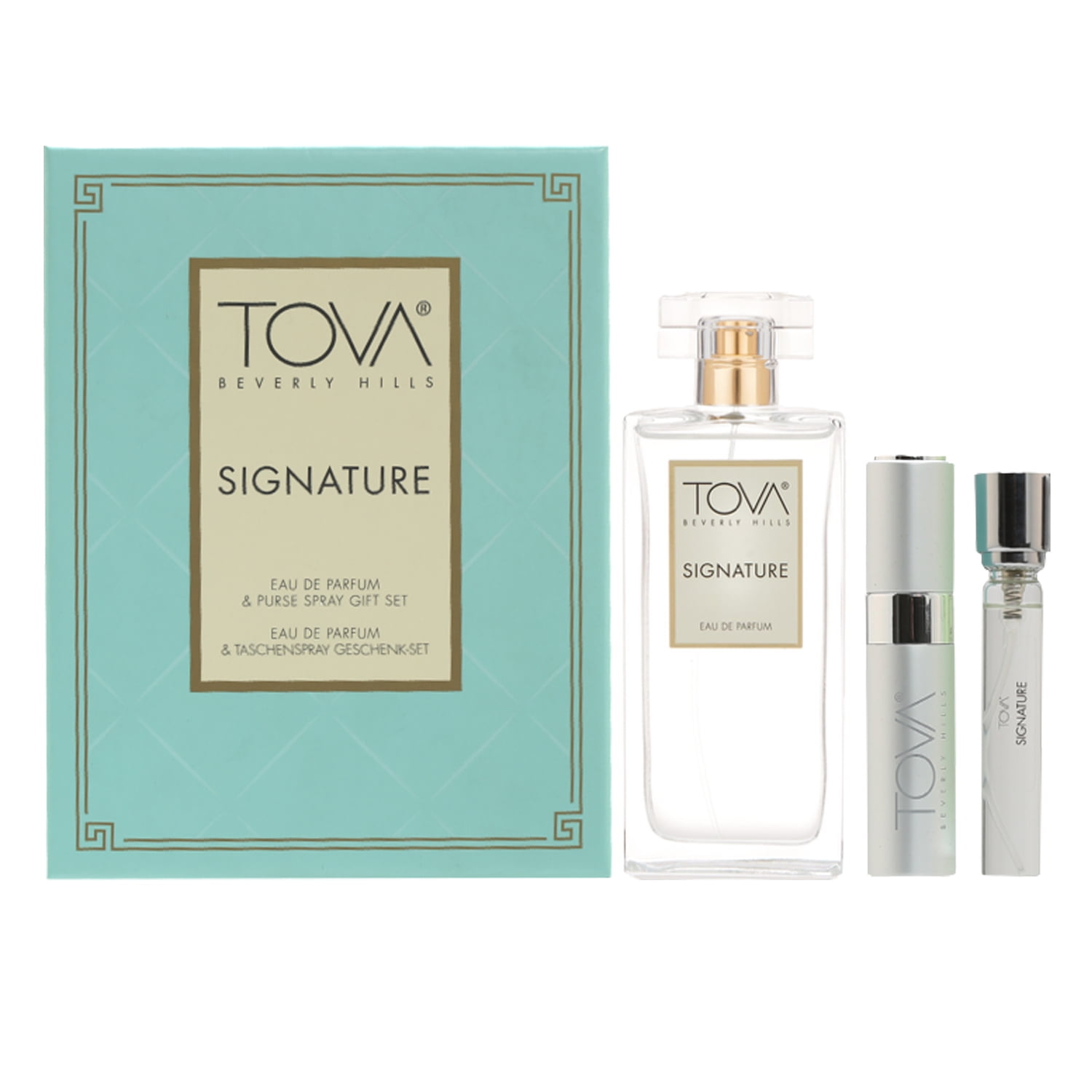 Tova Signature Fragrance - 3.4 Oz Spray & Atomizer with 1 Oz Refill ...