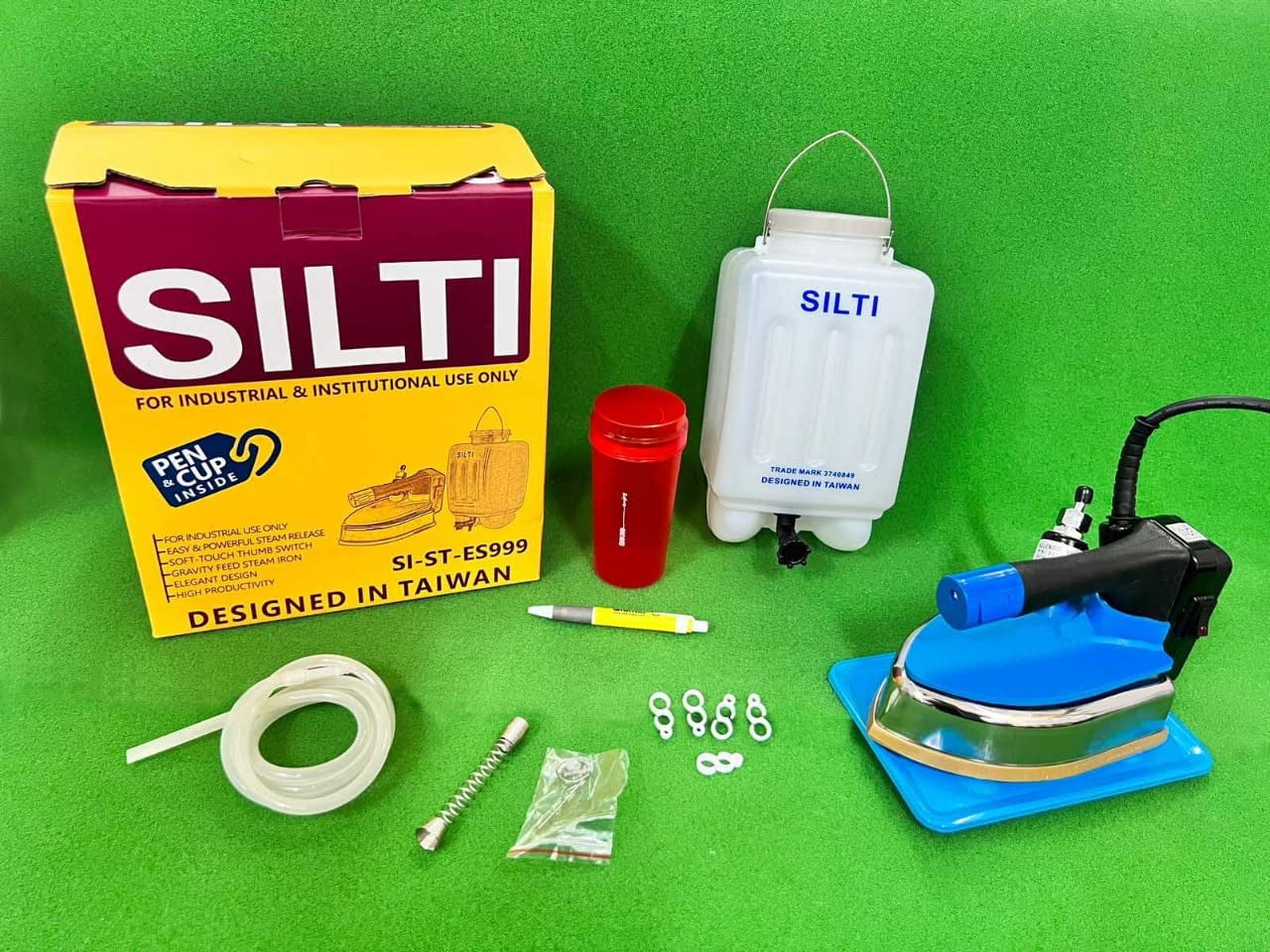 Tovito ES999 Silti Full Steam Indusrial Electric Steam iron 1600W with ...