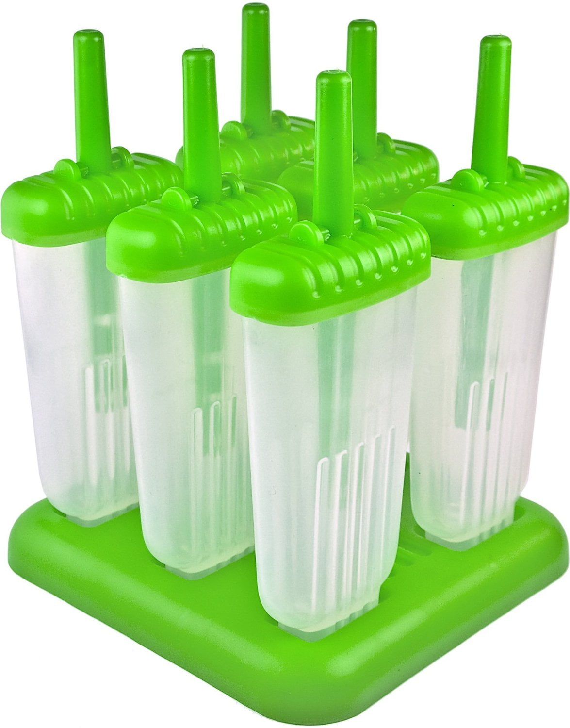 Tovolo Groovy Ice Pop Molds - Green - Walmart.com