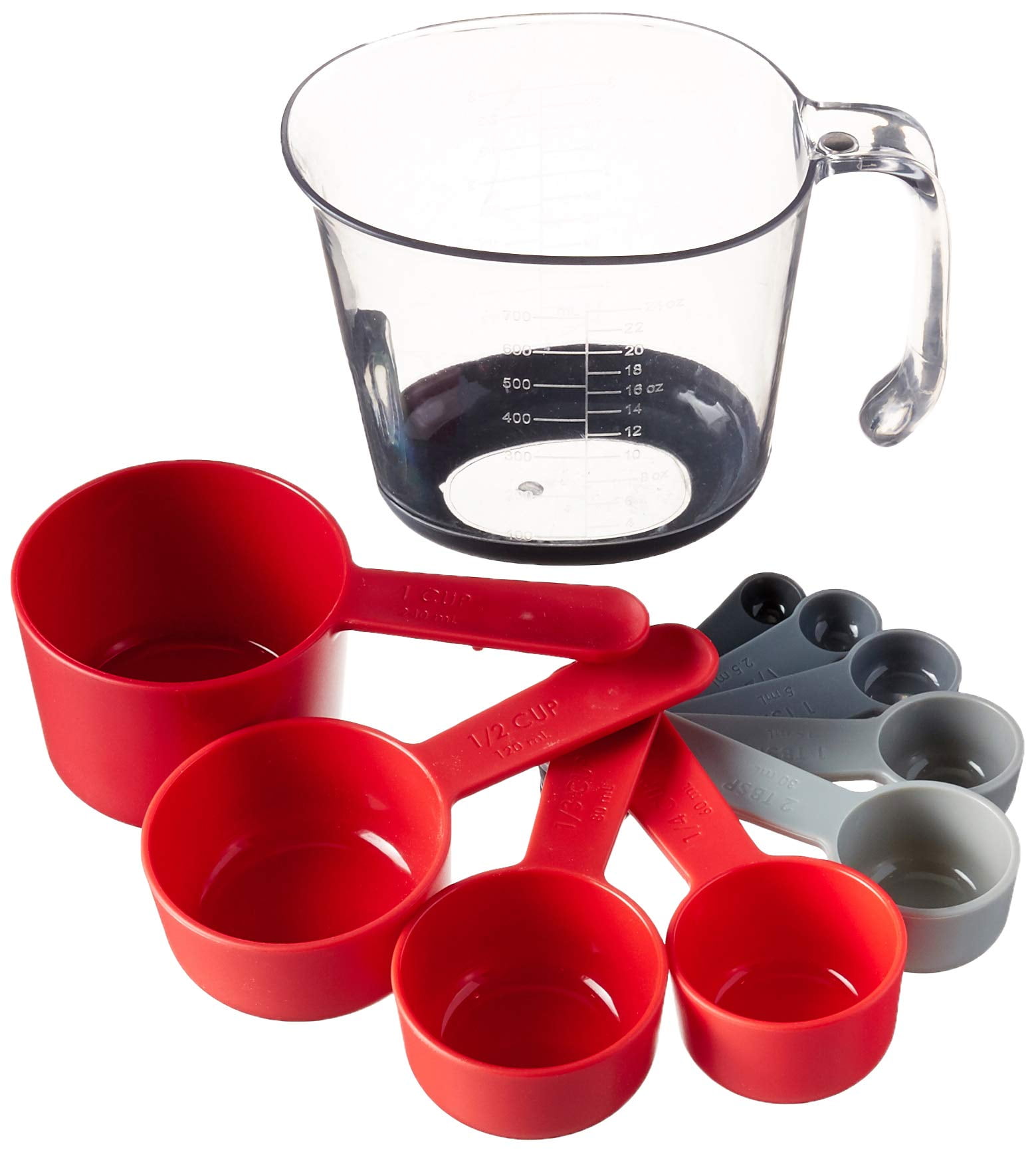 Tovolo Magnetic Nested System Cups & Spoons for Wet and Dry Ingredients ...