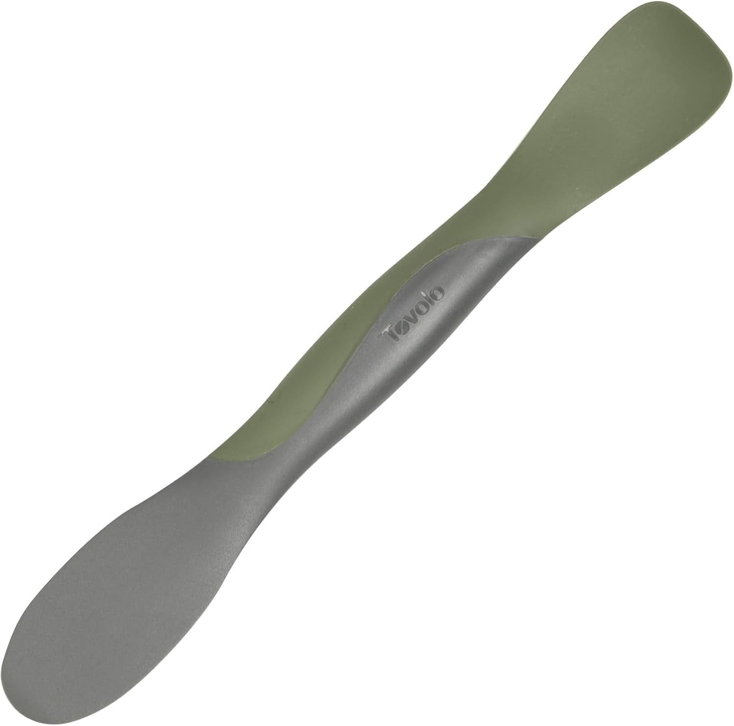 Tovolo Scoop and Spread Large Dual End Thyme Green and Charcoal Gray ...