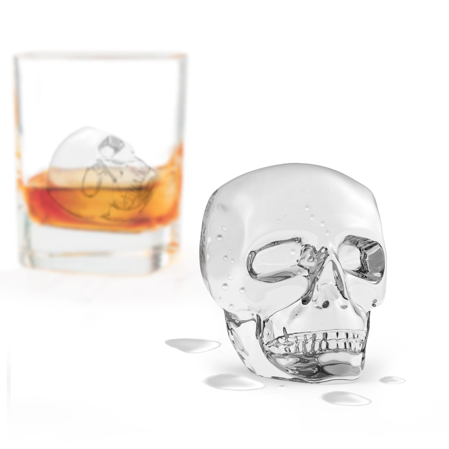 Tovolo, Silicone Ice Mold, Skull Large Ice Molds, 2 Pack - Walmart.com