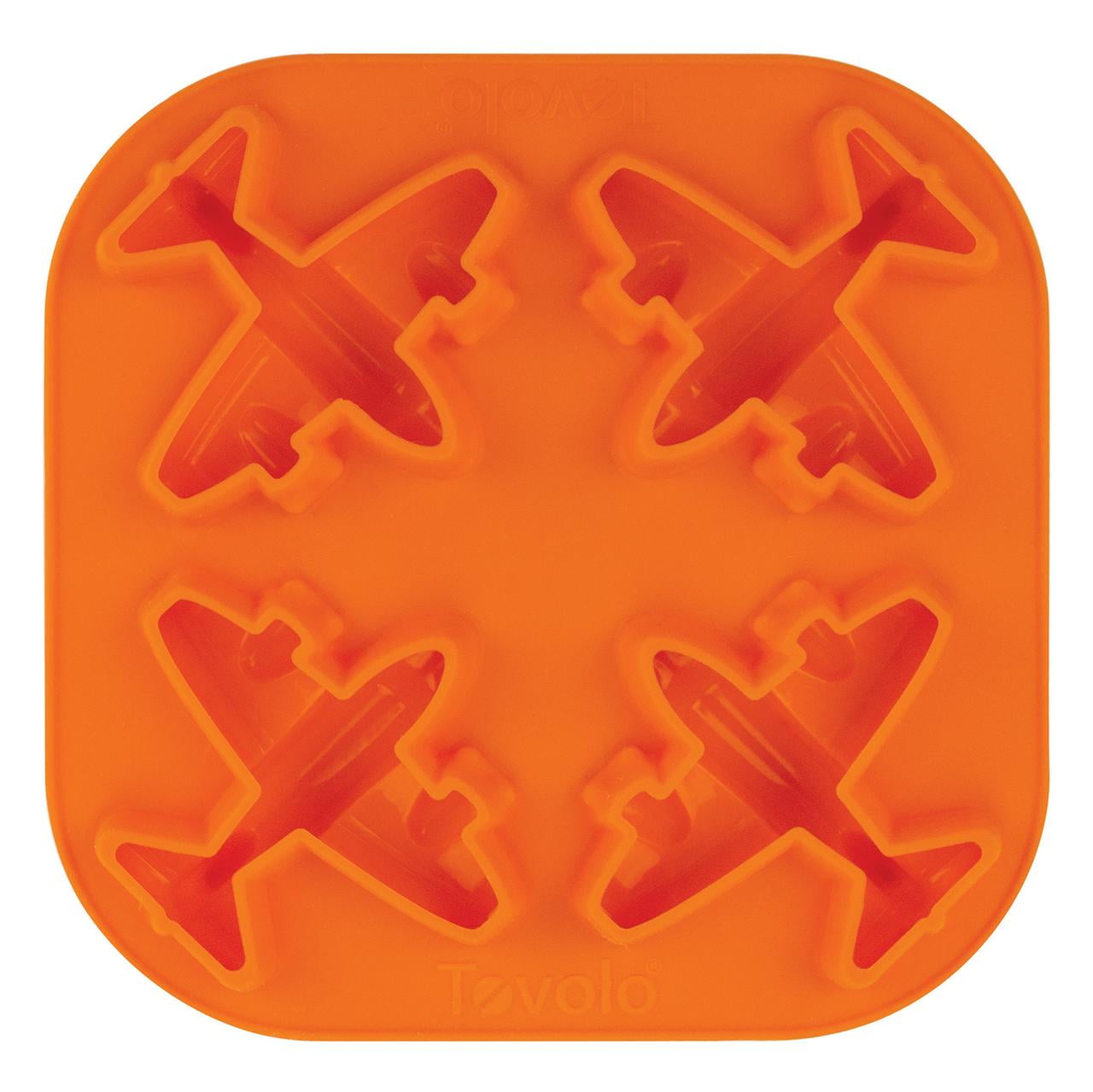Tovolo Silicone Ice Tray Novelty Mold, Airplane Shaped Ice for Cocktail ...