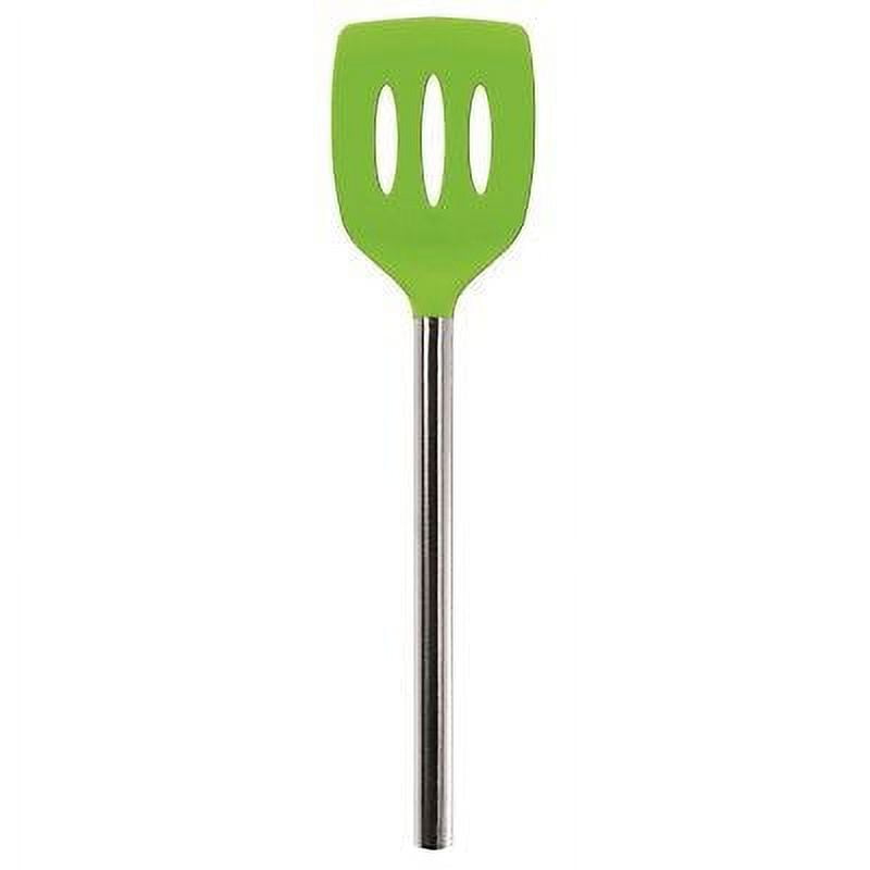 Tovolo Silicone Slotted Turner Spatula, Spring Green - Walmart.com