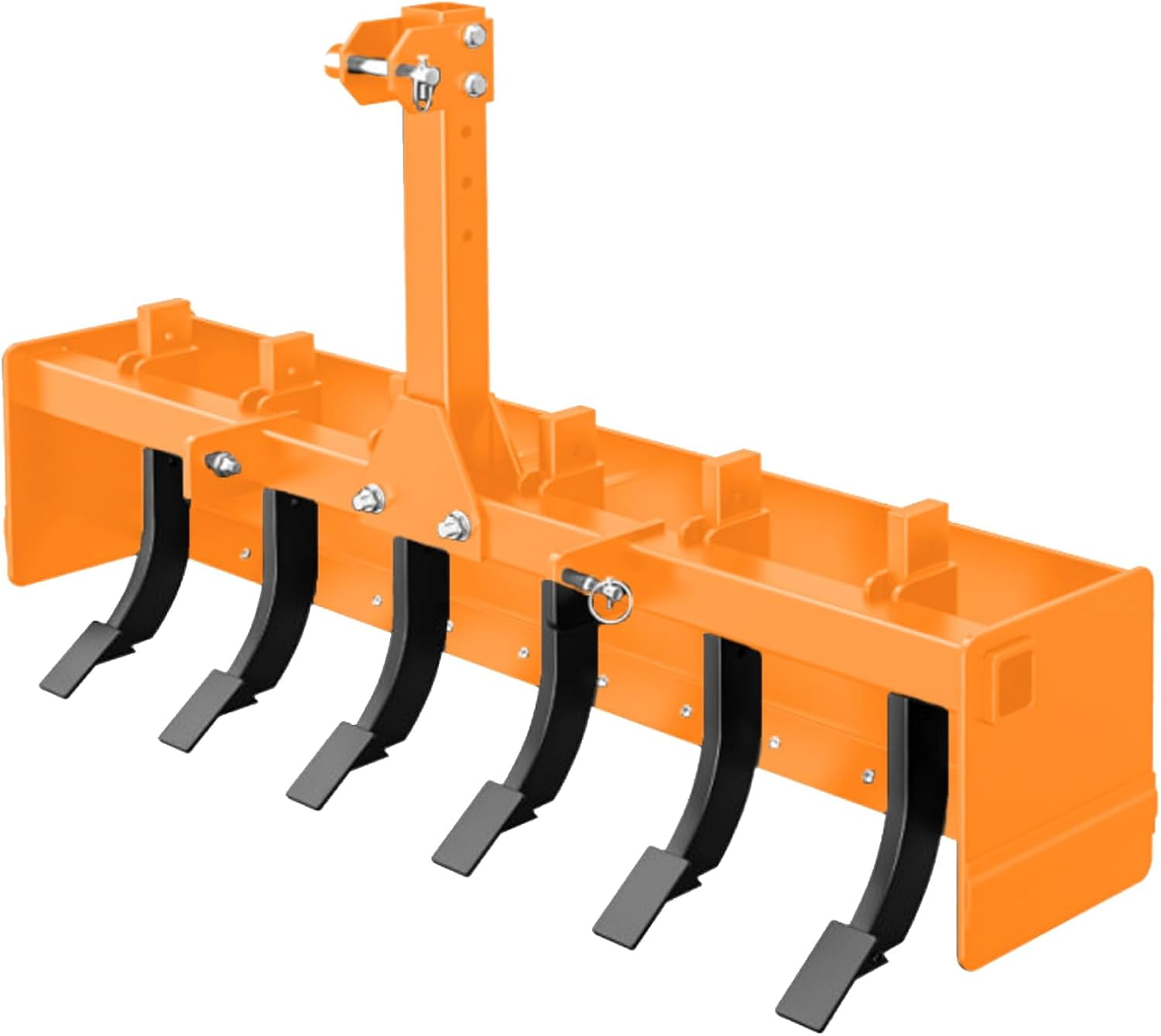 Tow Behind Box Scraper, 55 Inch Three-Point Quick Hitch Box Scraper Fit ...