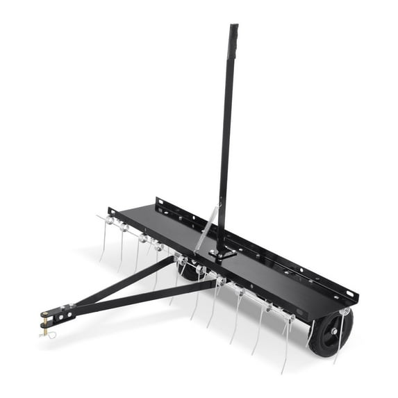 Tow Behind Dethatcher, 40-inch Tow Dethatcher with 20 Spring Steel ...