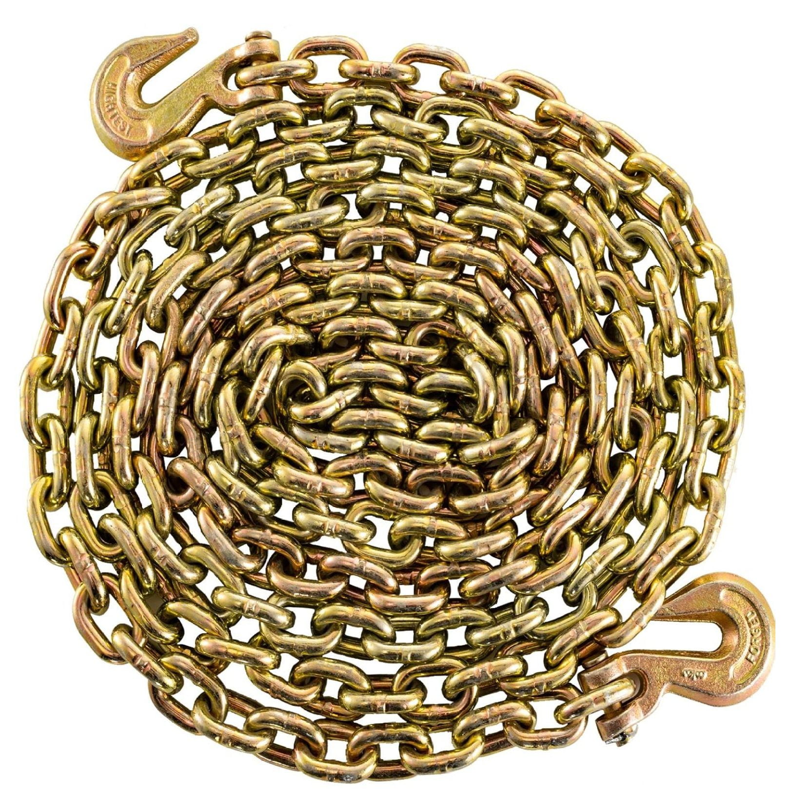 Tow Chain 3/8" x 20' G80 Heavy Duty Chain with Safety Grab Logging ...