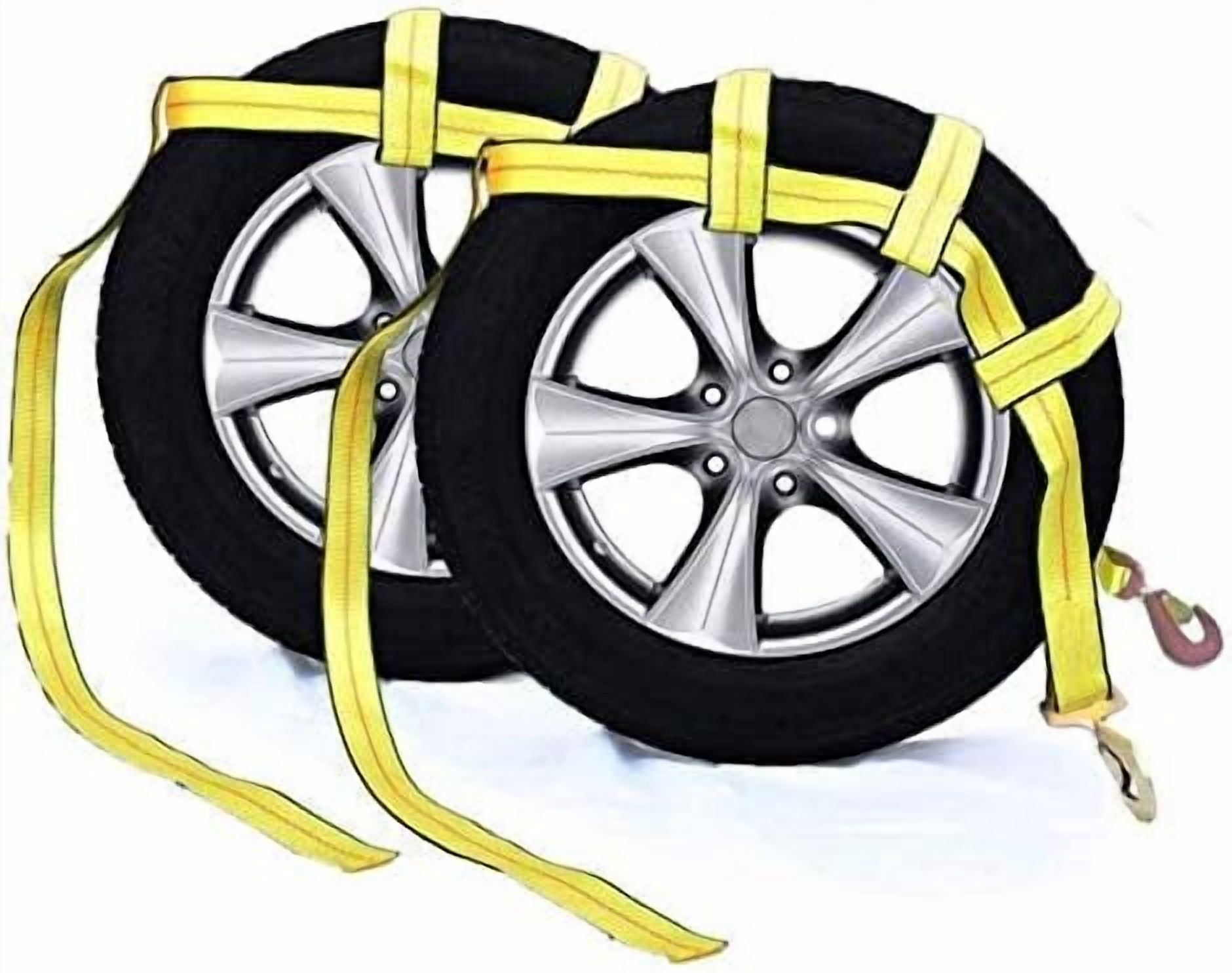 Tow Dolly Basket Strap with Twisted Snap Hooks for Small to Large Size ...