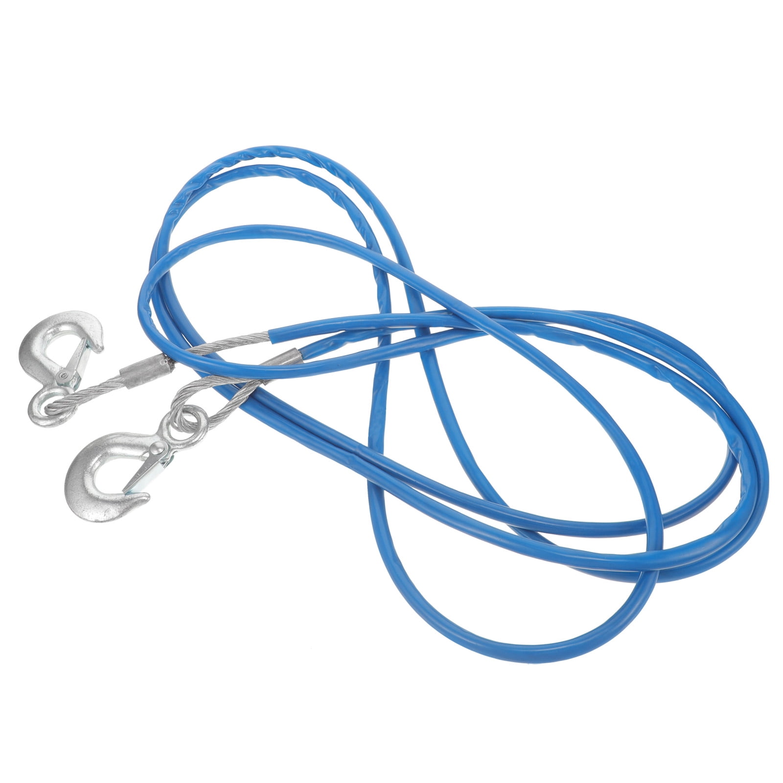 Car Tow Dolly 4m Towing Strap 5 Ton Pull Strap Tow Rope with Hooks ...