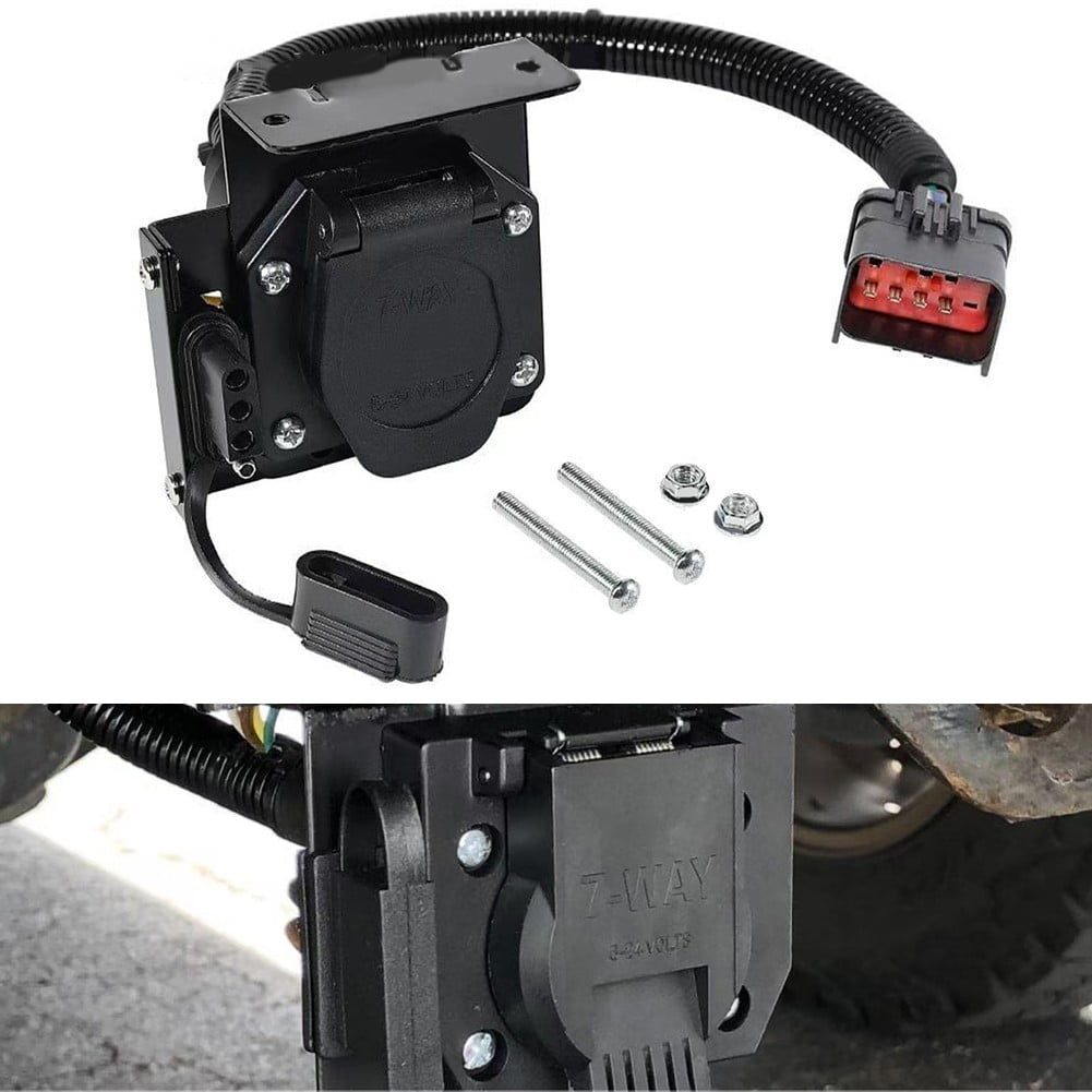 Tow Harness Trailer 7:4 OEM Connector for Dodge For RAM w/ Factory 7 ...