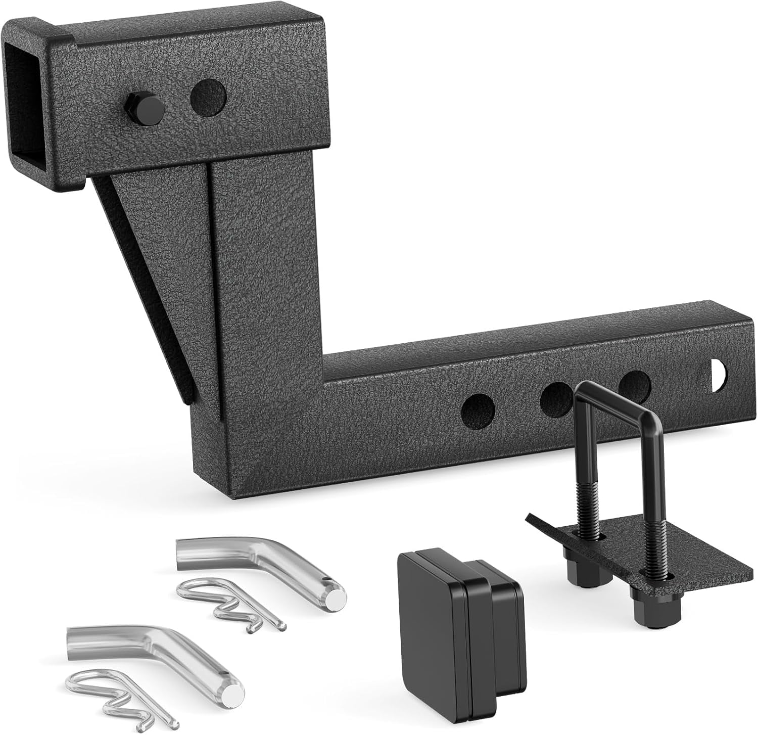 Tow Hitch 2 Inch, Trailer Hitch Extension Riser for 2-Inch Receiver, 6. ...