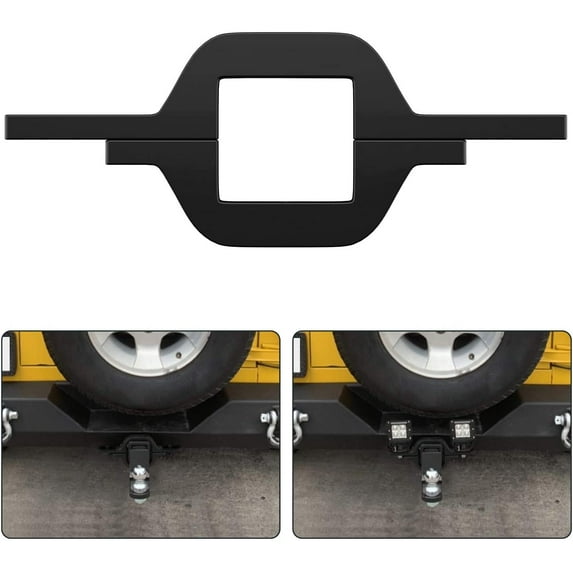 Tow Hitch Bracket 2" Universal Mounting Kit Reverse Road LED Work Light ...