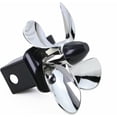 Tow Hitch Cover 77009, Spinning Propeller Trailer Plastic for 2 Inch ...