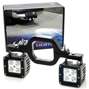 Hitch Mounted Backup Lights for Trucks and Trailers with Bright LEDs