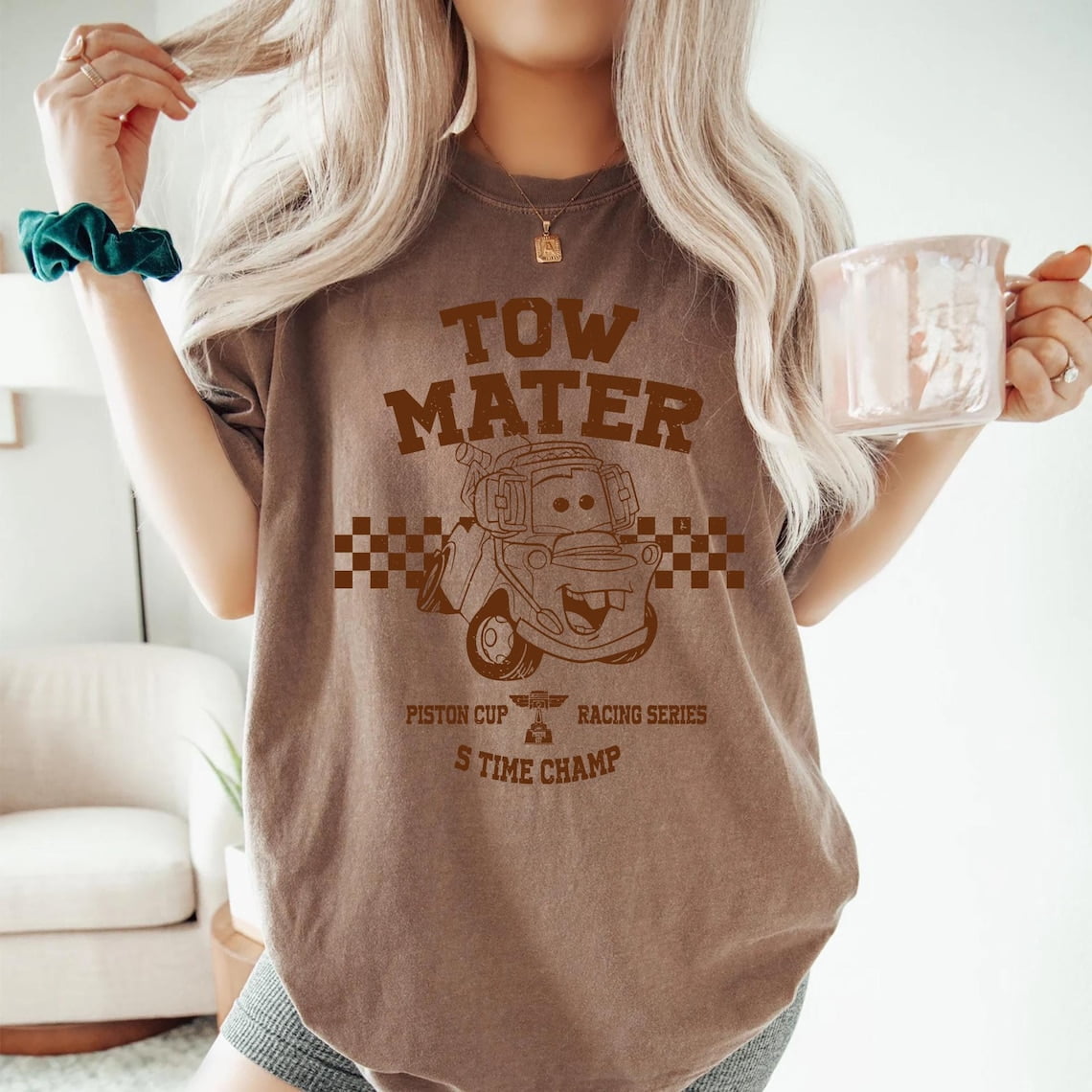 Tow Mater Comfort Colors T-Shirt, Disney Cars, Disney Pixar, Disney ...