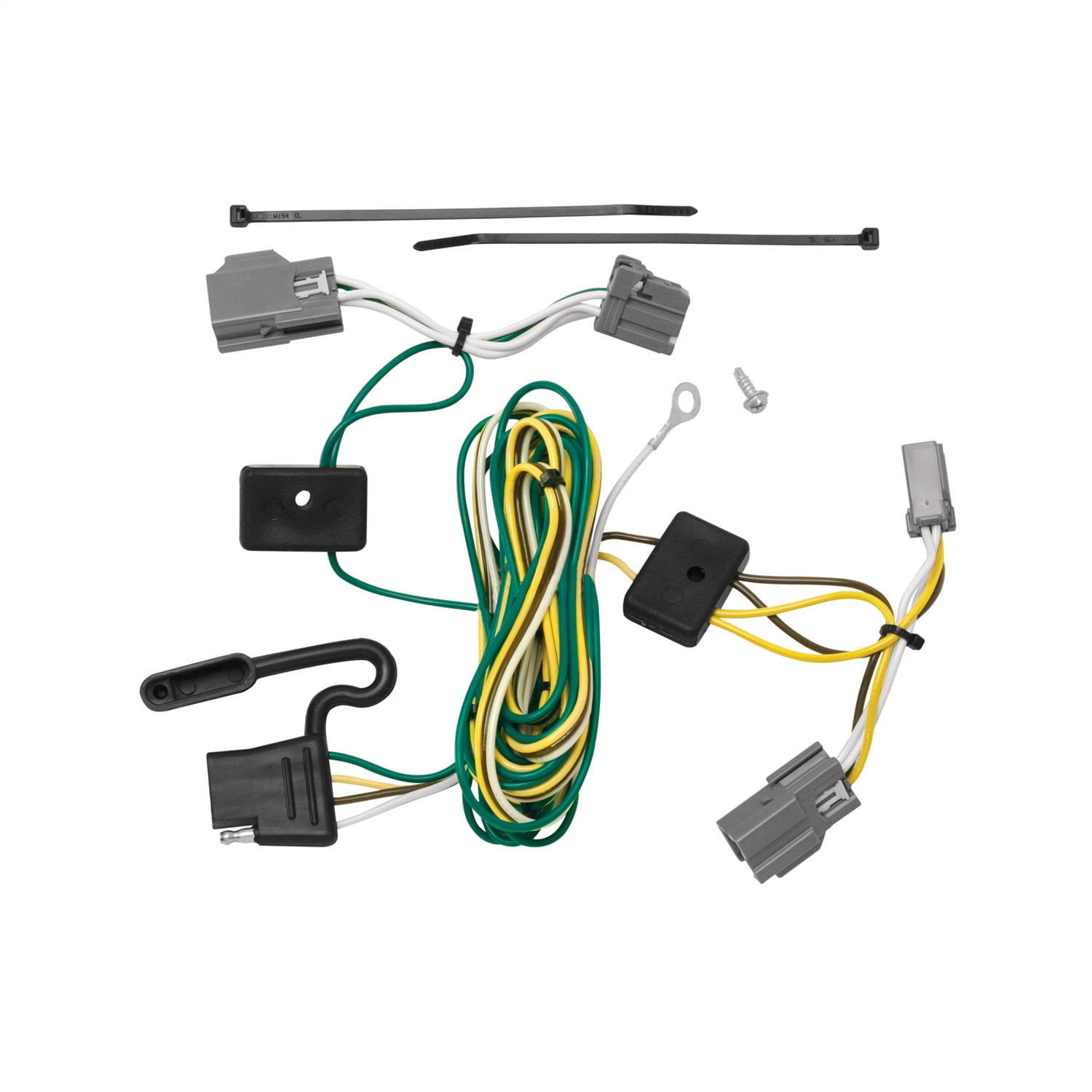 Tow Ready 118419 Wiring T-One Connector; 2 Wire System; Amp Rating 7.5 ...