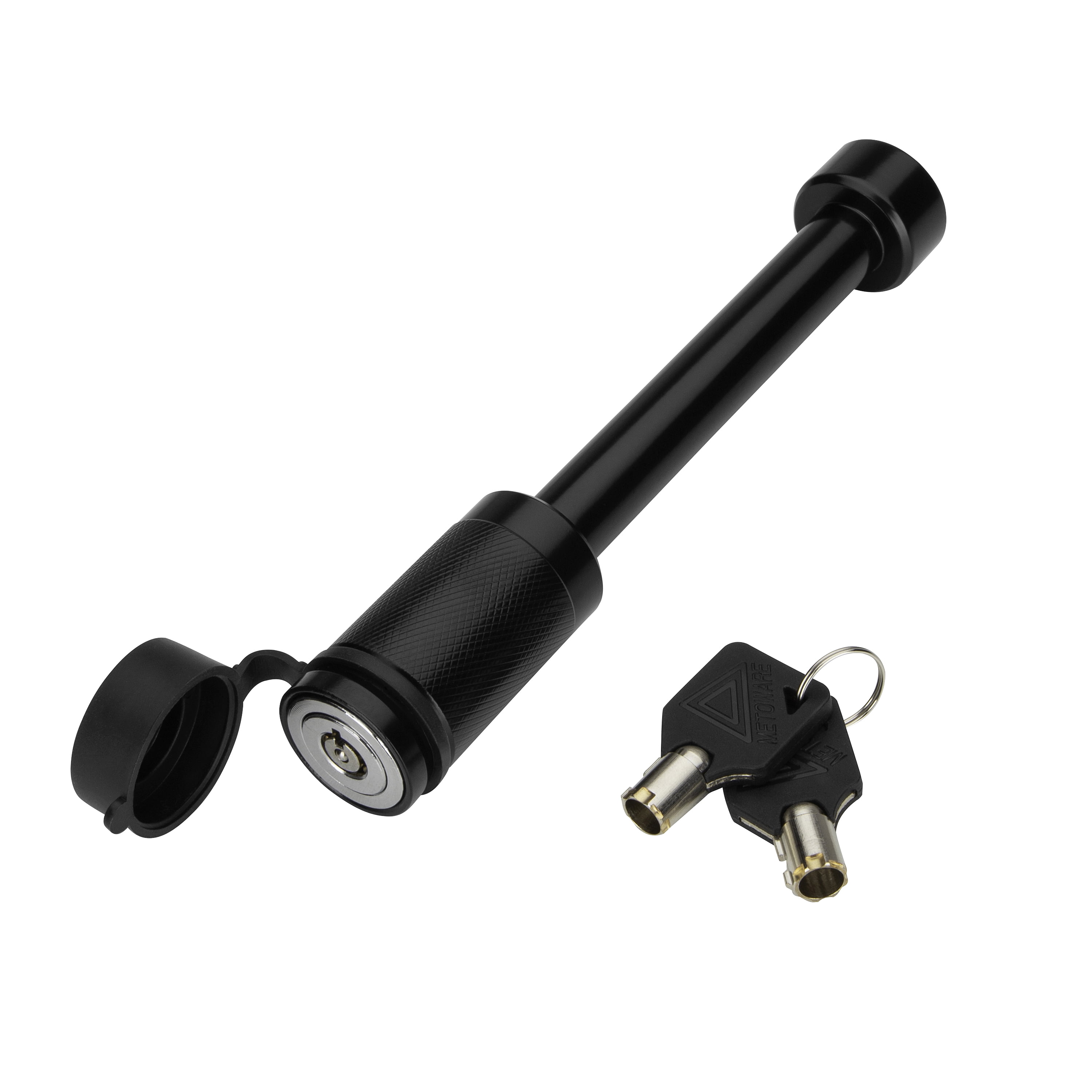 Tow Smart Barrel Receiver Lock, 1/2in and 5/8in Pin, 4in Span, Black ...