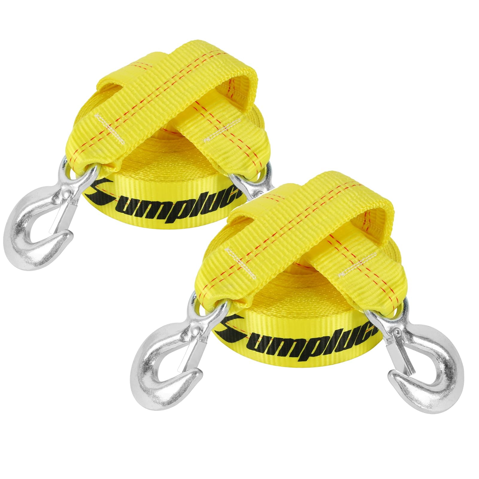 Tow Strap with Hooks 30 Ft 15000 Lb Towing Straps for Cars ATV Tires ...