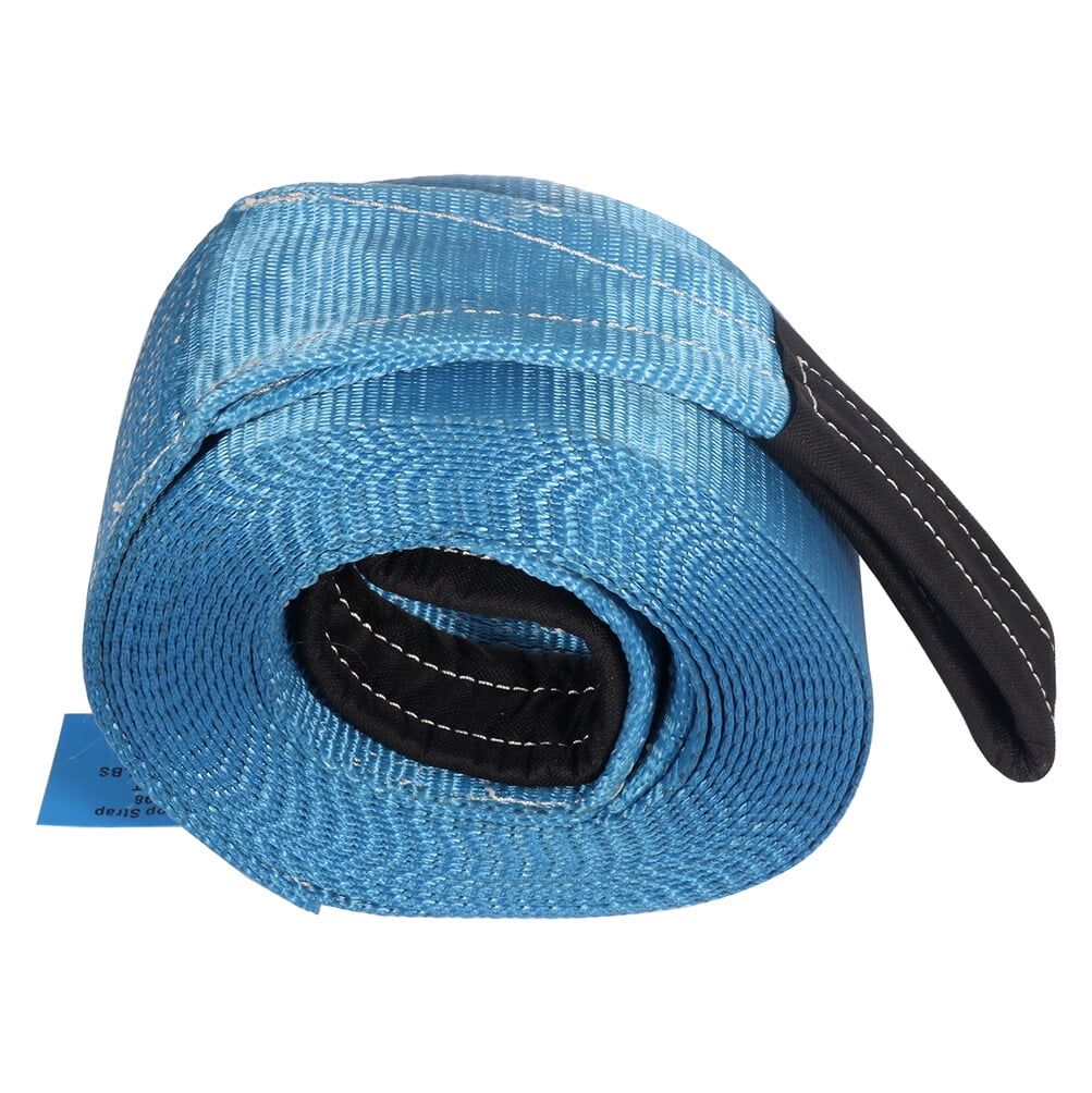 Tow Strap Soft Loop Tie Down Strap Blue with 20000 LBs Capacity 4 Inch ...