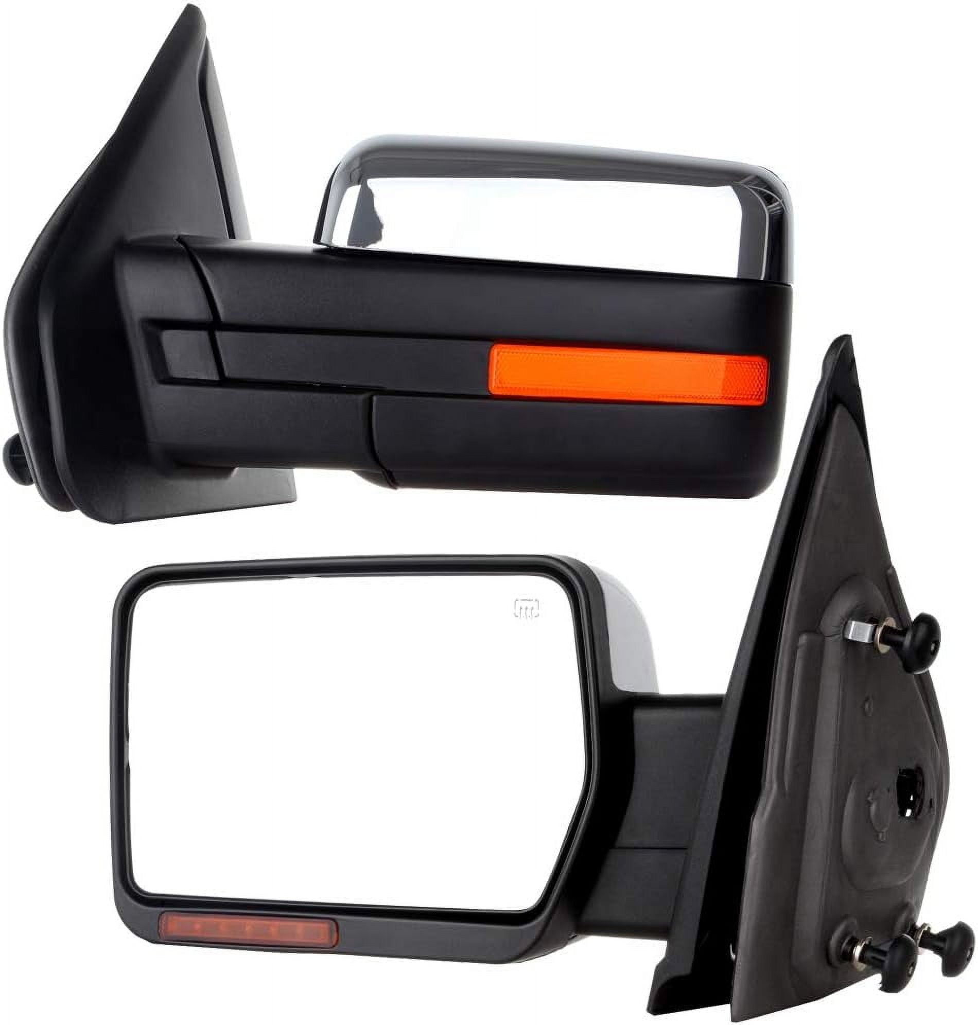 Tow Towing Mirrors Fit for 2004-2014 for Ford for F150 Pickup Truck ...