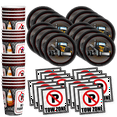 Tow Truck Birthday Party Supplies Set Plates Napkins Cups Tableware Kit ...