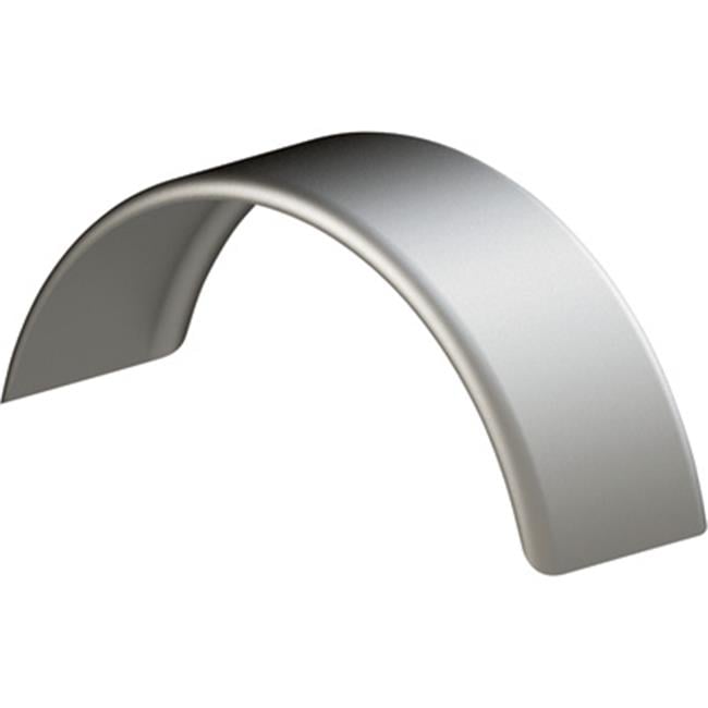 Tow Zone 49060 Single Round Steel Fender Fits Single 14 -15 in. Tires ...