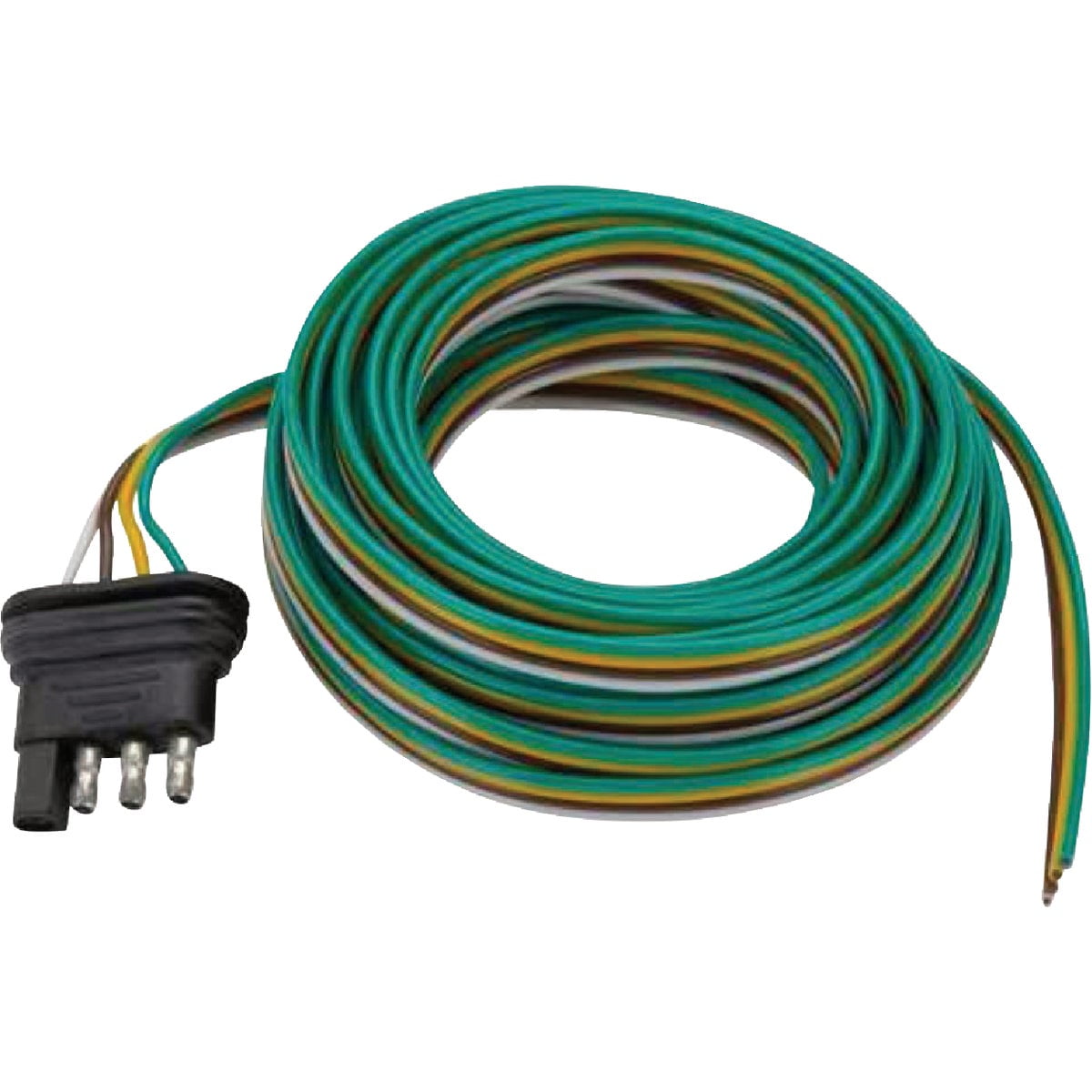 TowSmart 21 Ft. 18 Ga. 4-Way Flat Trailer Wiring Connector 1482 ...