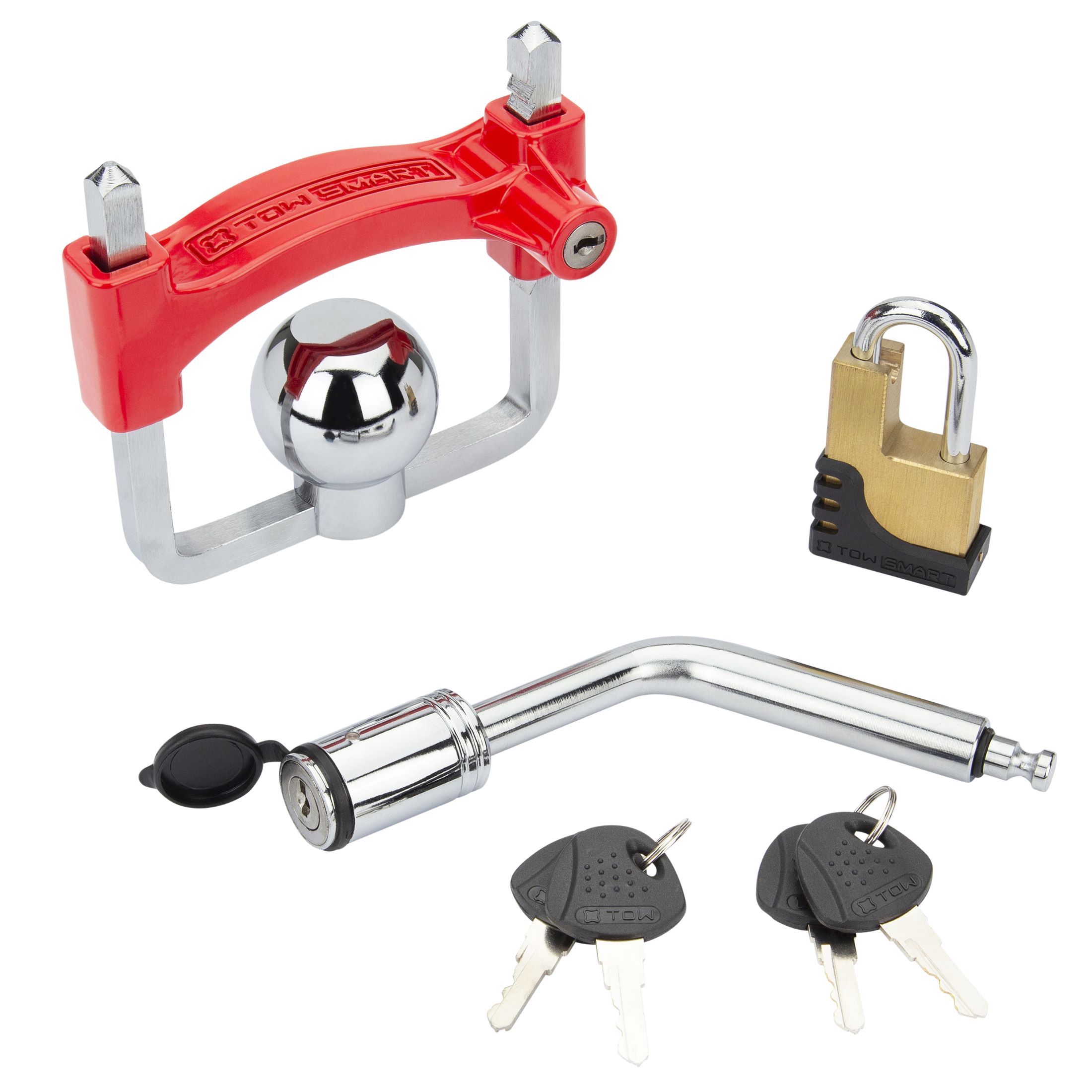 TowSmart 7277 Pro Class High Visibility Chrome Coupler Lock - Walmart.com