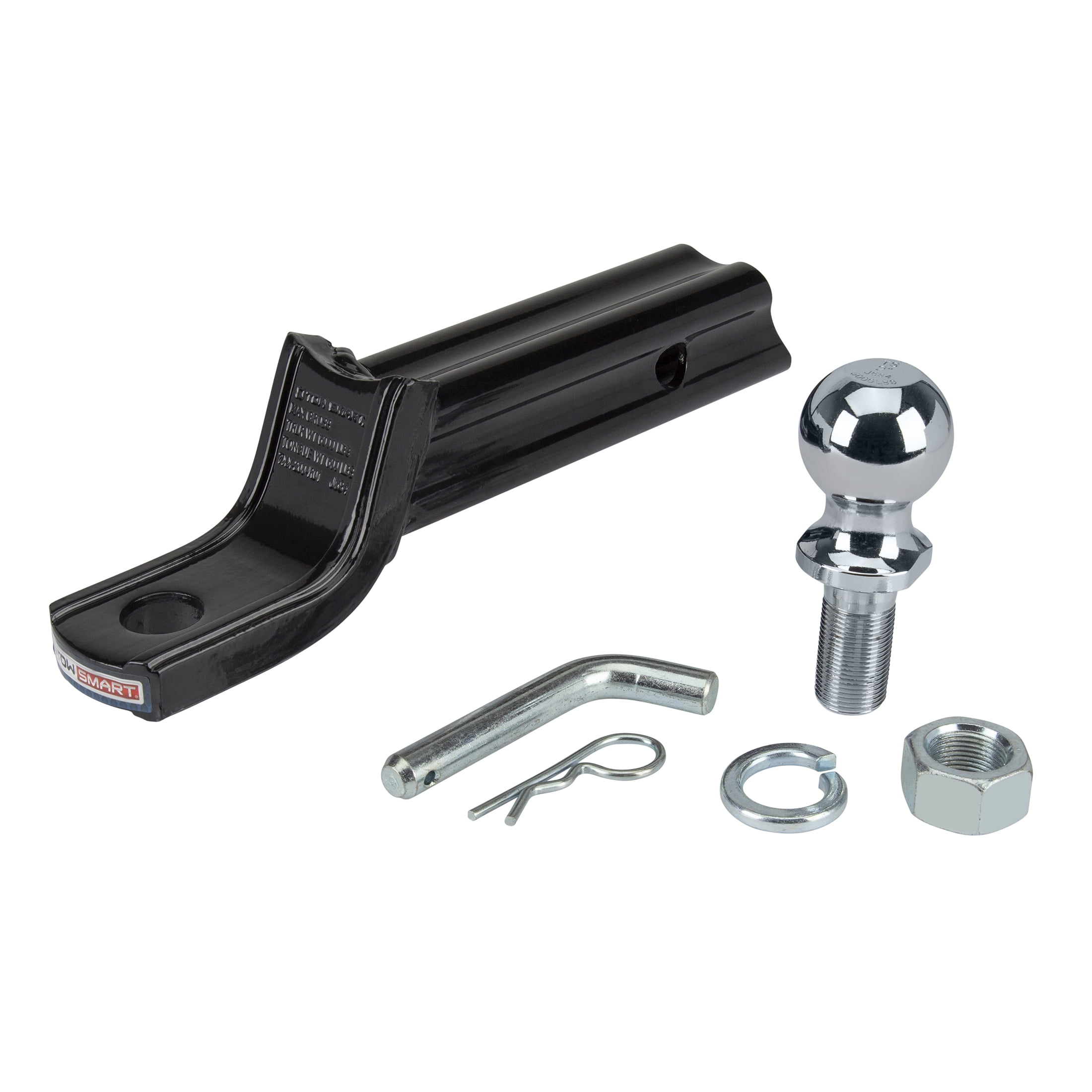 TowSmart Ball Hitch Towing Starter Kit, Class III, 2in Ball, 2in ...