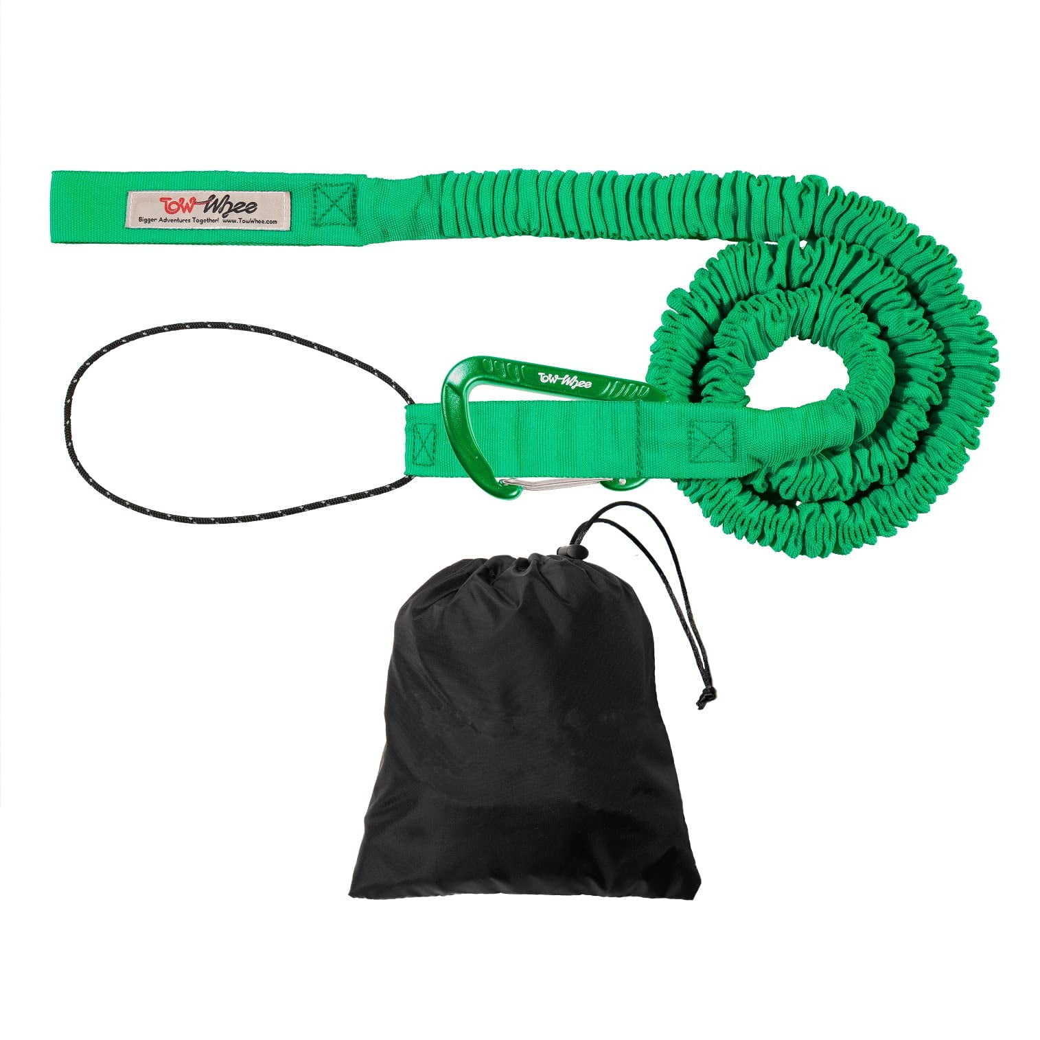 TowWhee - E-Bike/Adult Connect Strap Bike Bungee Tow Rope | MTB ...