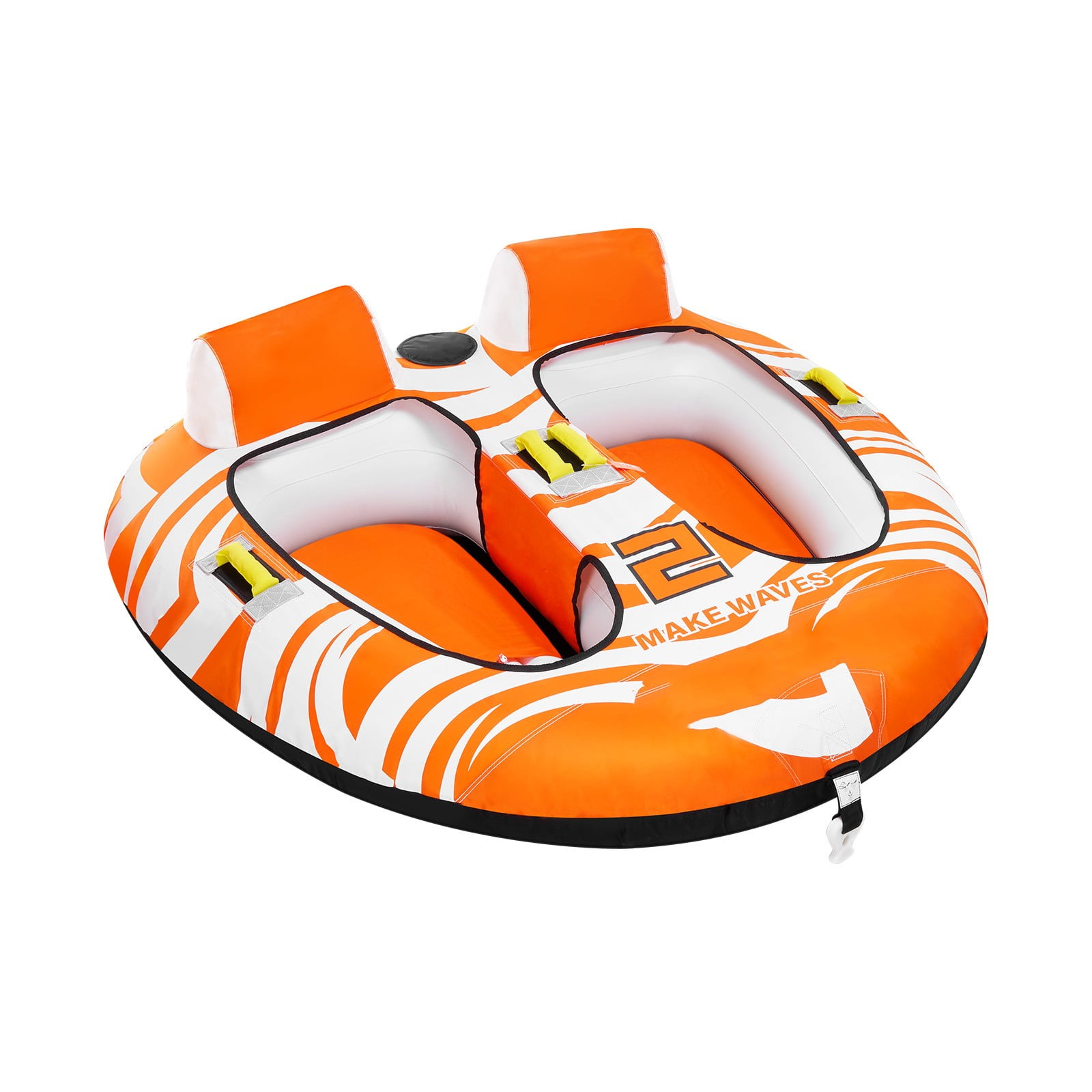 Towable Tubes for Boating 2-Person Inflatable Boating w/2 Cockpits ...