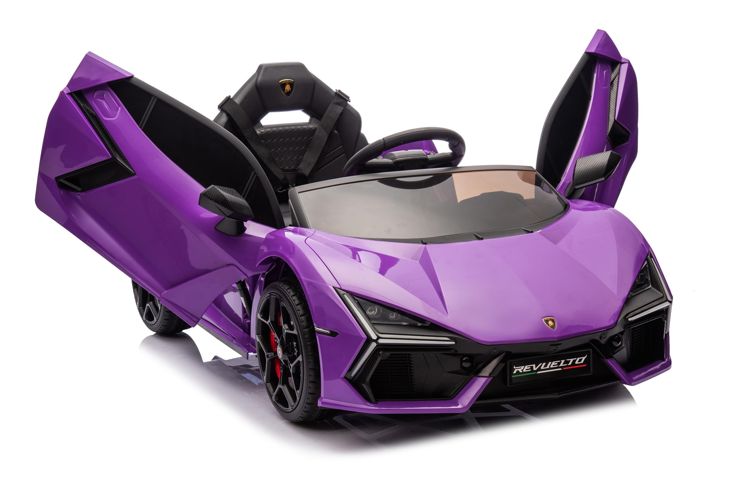 Towallmark 12V Ride On Car for Kids, Licensed Lamborghini Revuelto ...
