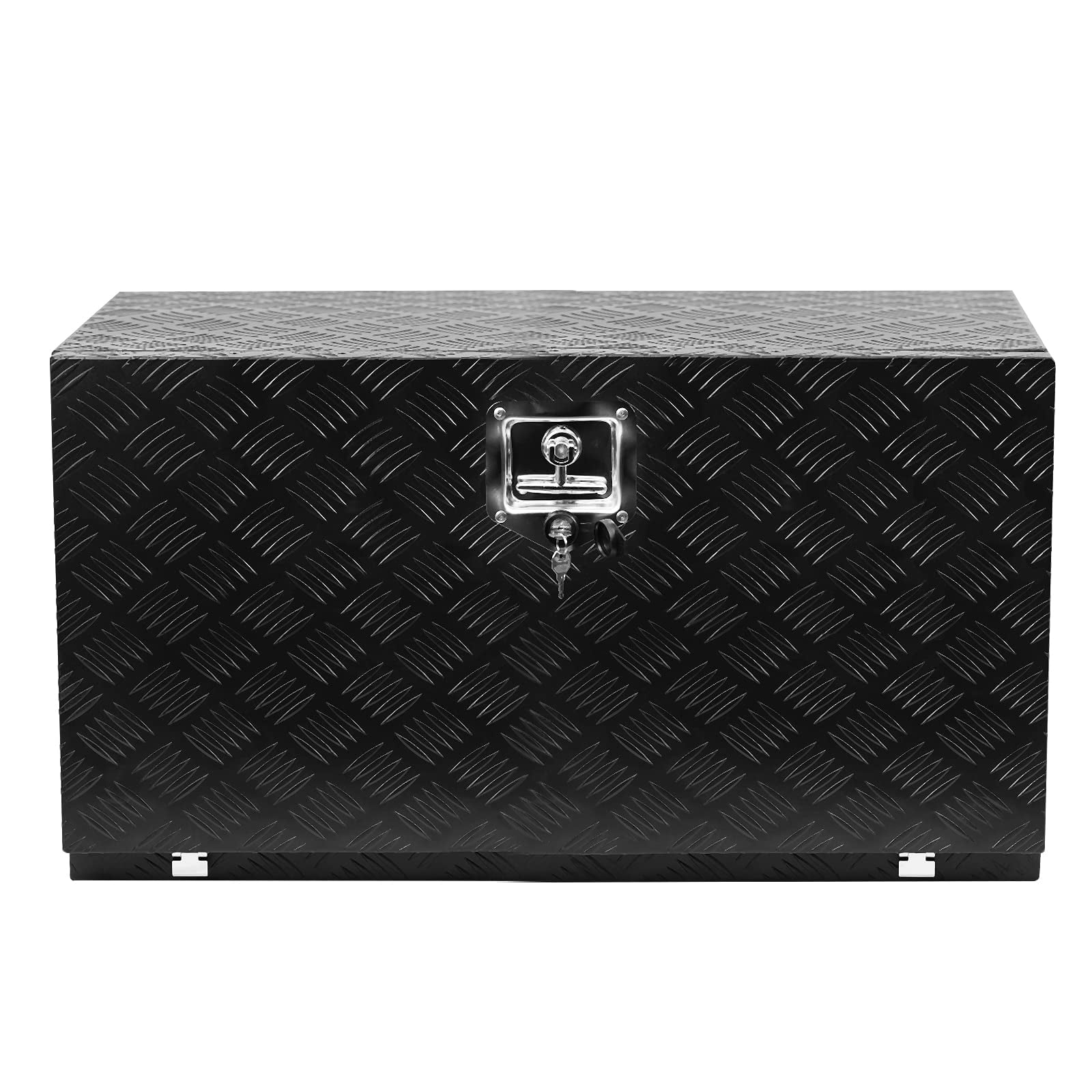 Towallmark 24-Inch Heavy-Duty Aluminum Diamond Plate Tool Box, Lockable ...