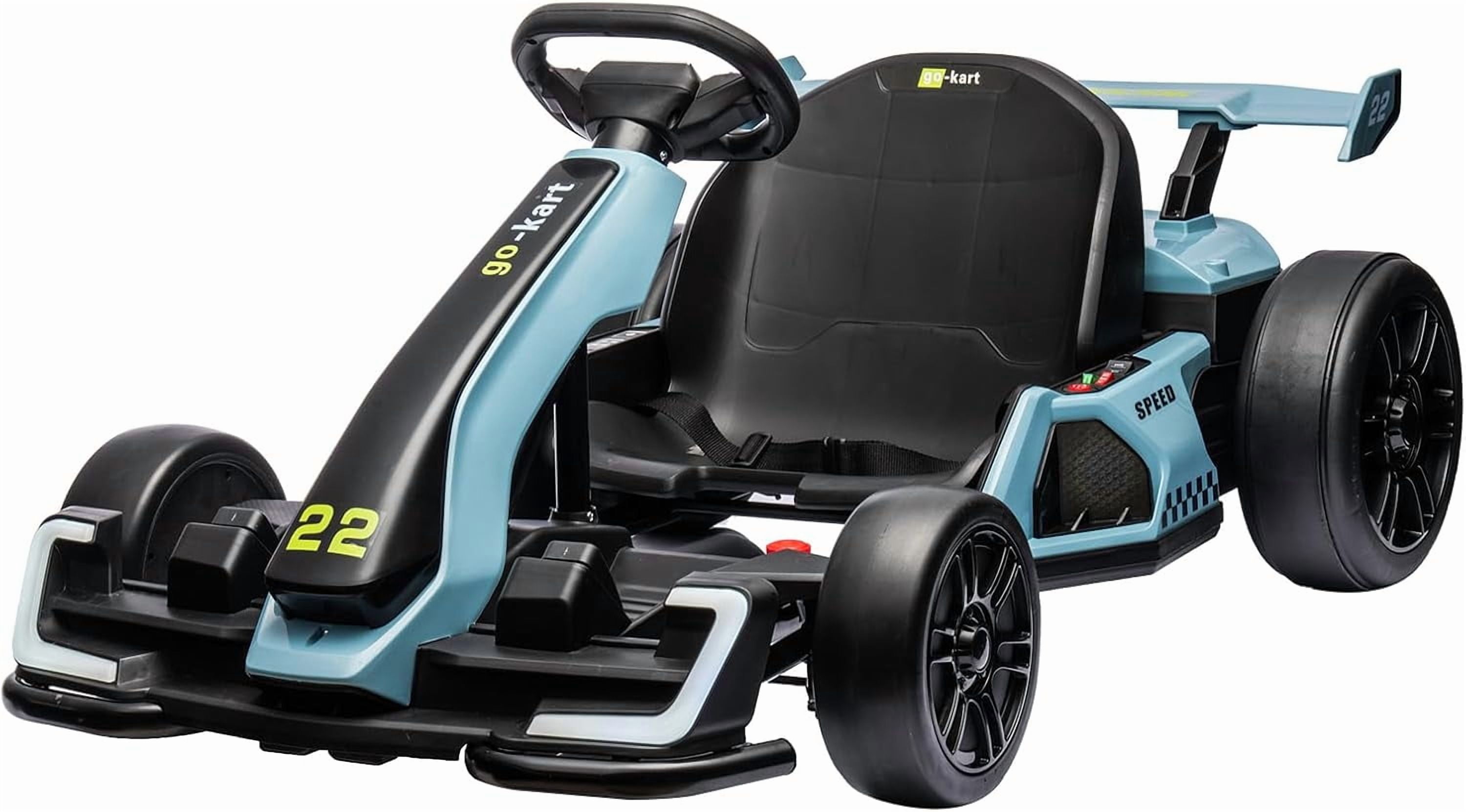 Towallmark 24V Electric Go Kart,300W Powerful Drift Kart for Kids ...