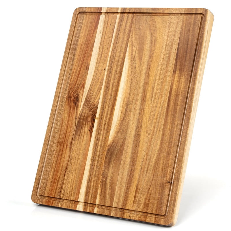 Towallmark 24x18 Inch Extra Large Acacia Cutting Board, Thick Wood ...
