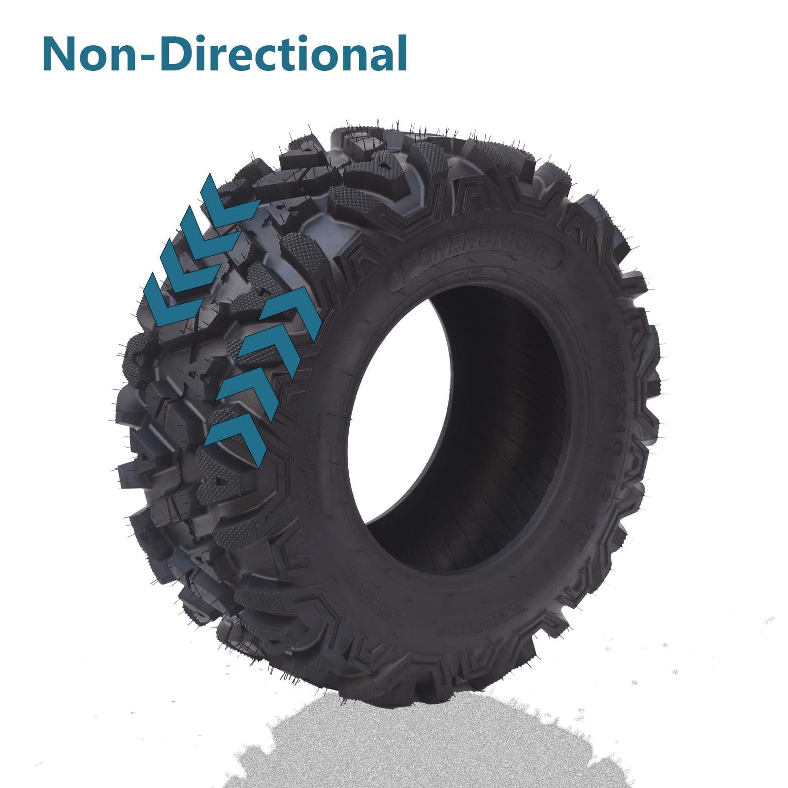 Towallmark 2pcs ATV All-Terrain Tires – Rubber Trail Mud Sand Off-Road ...