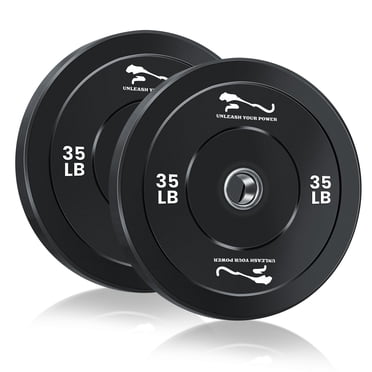 Titan Fitness 15 KG Black Elite Olympic Bumper Plates, Sold ...