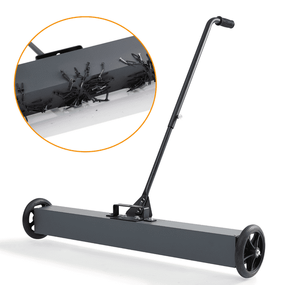Towallmark 36-Inch Magnetic Roller Sweeper, Quick Release, Adjustable ...