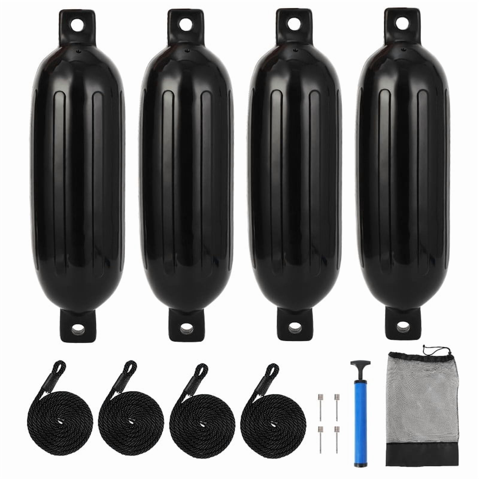 Towallmark 4.5 x 16 Inch 4 Pack Boat Fenders, Dock Bumps, Boat Bumpers ...