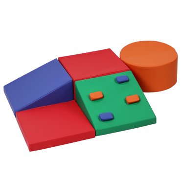 AILEEKISS 4Pcs Toddler Foam Blocks, Kids Climber Playset, Children's ...