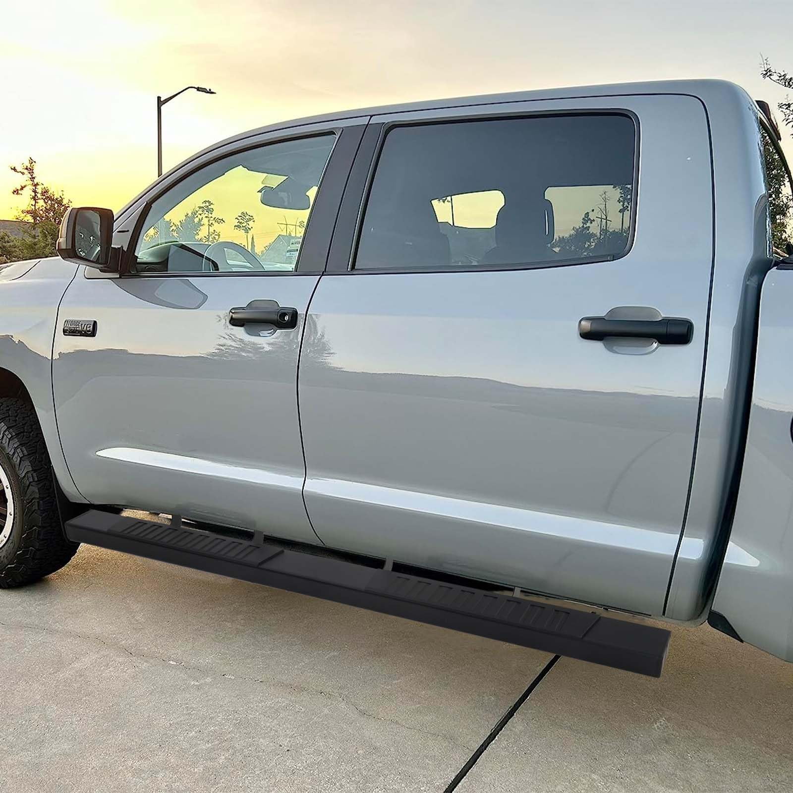 Towallmark 6-Inch Running Boards for Toyota Tundra Double Cab – Heavy ...