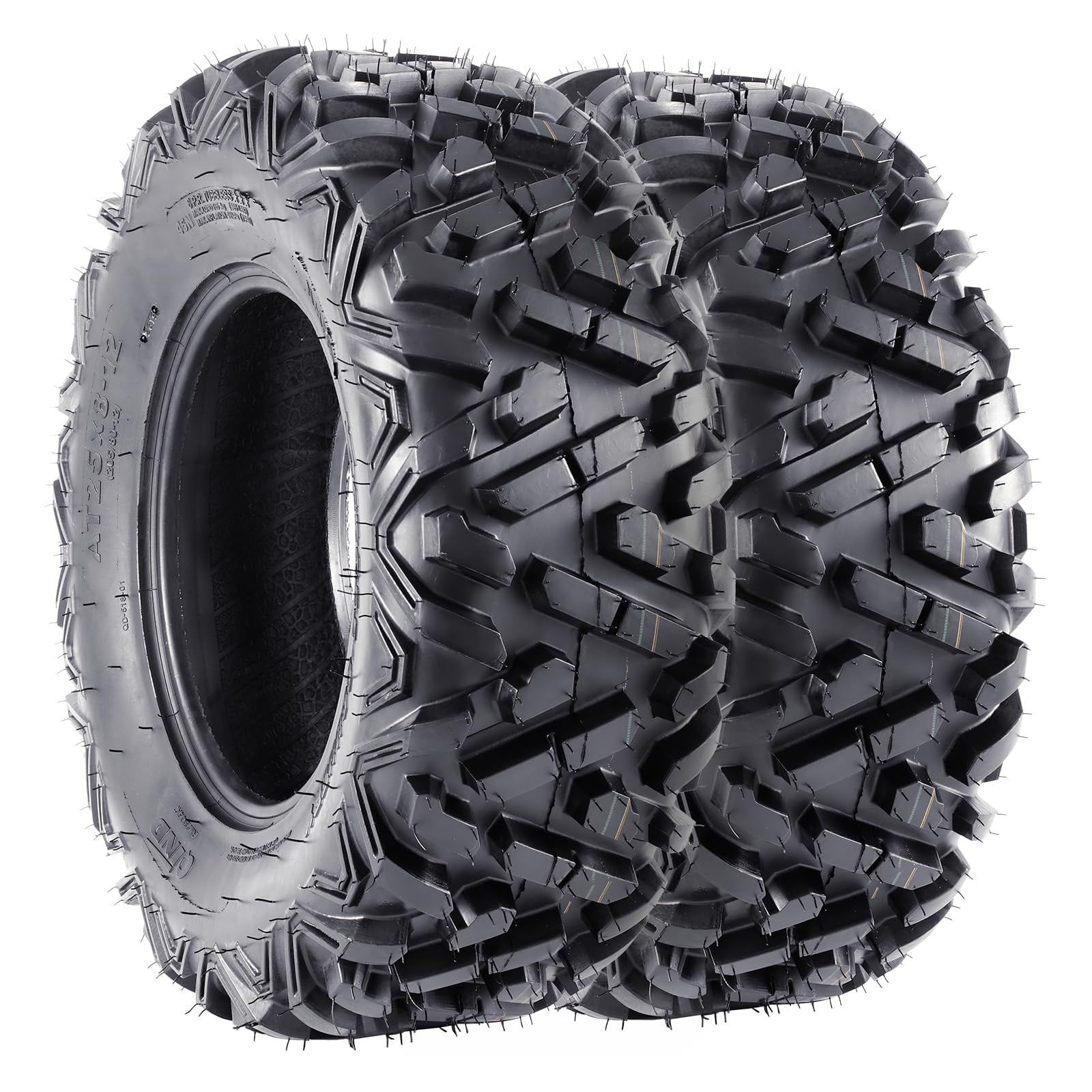 Towallmark AT22X10-10 4PR TL Tire - All Terrain 22x10-10 Tires, Rim ...