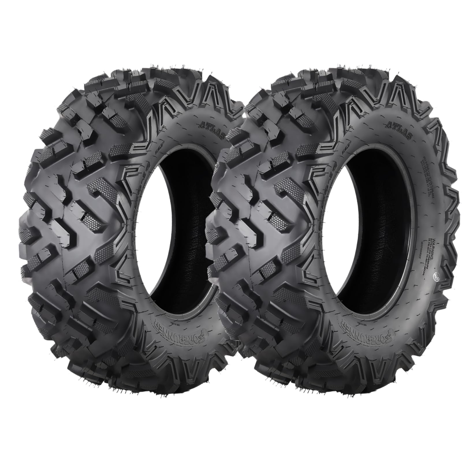 Towallmark AT26x11-14-6PR TL ATLAS ATV Tires, 26x11-14 All Terrain ATV UTV Off-Road Tires(Set of ...
