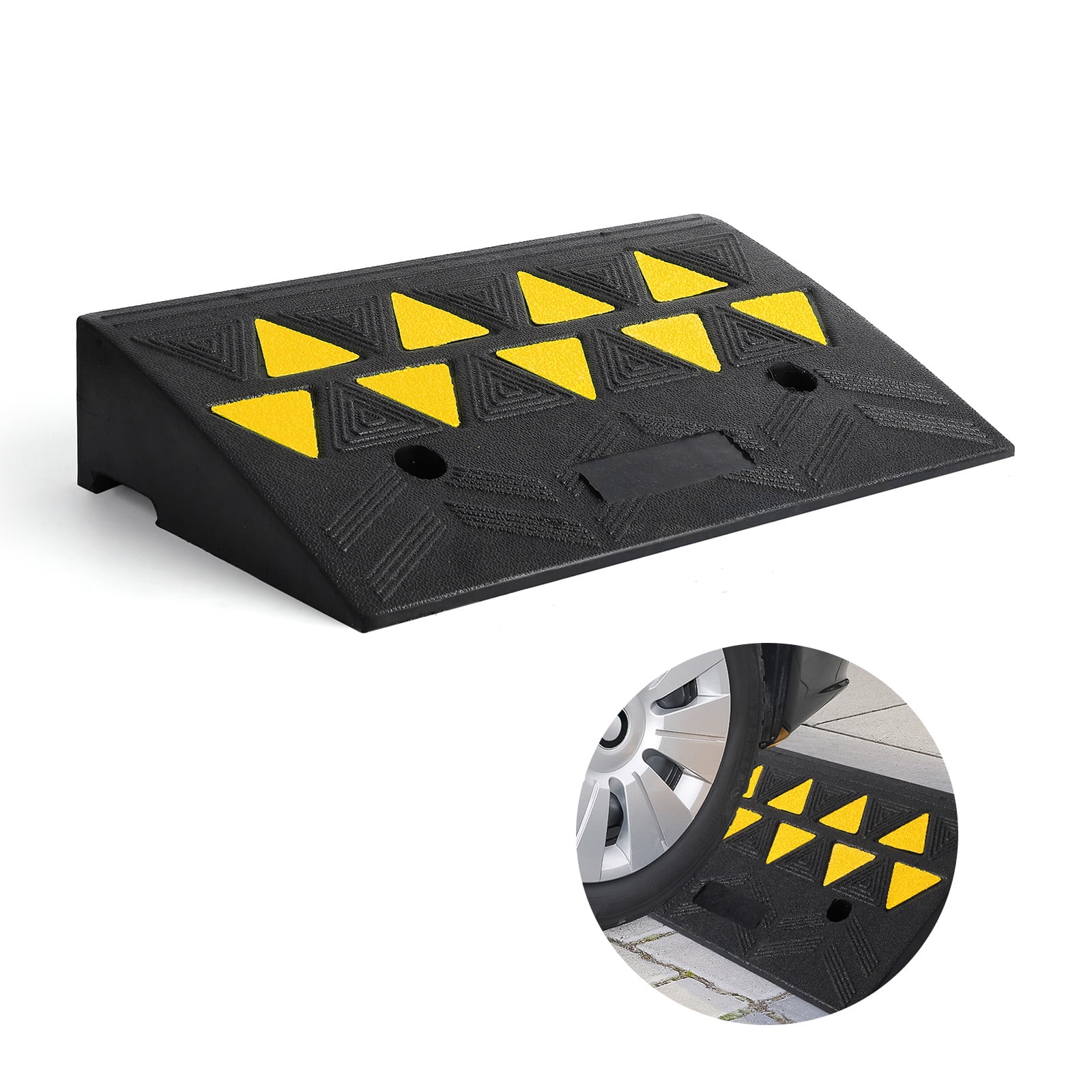 Towallmark Cable Protector Ramp, Speed Bumps for Road, Rubber Speed ...
